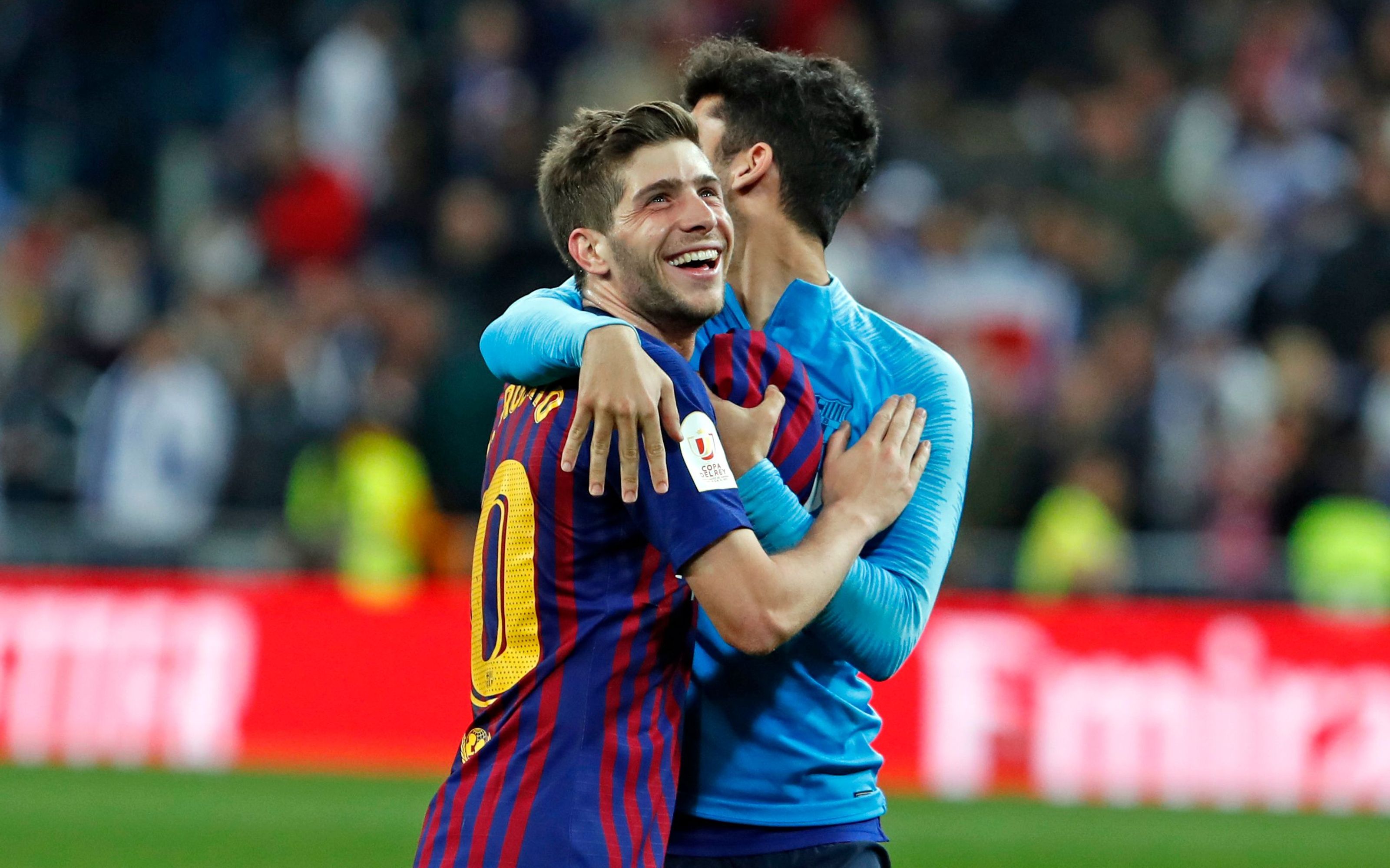 Sergi Roberto's Barça career in photos