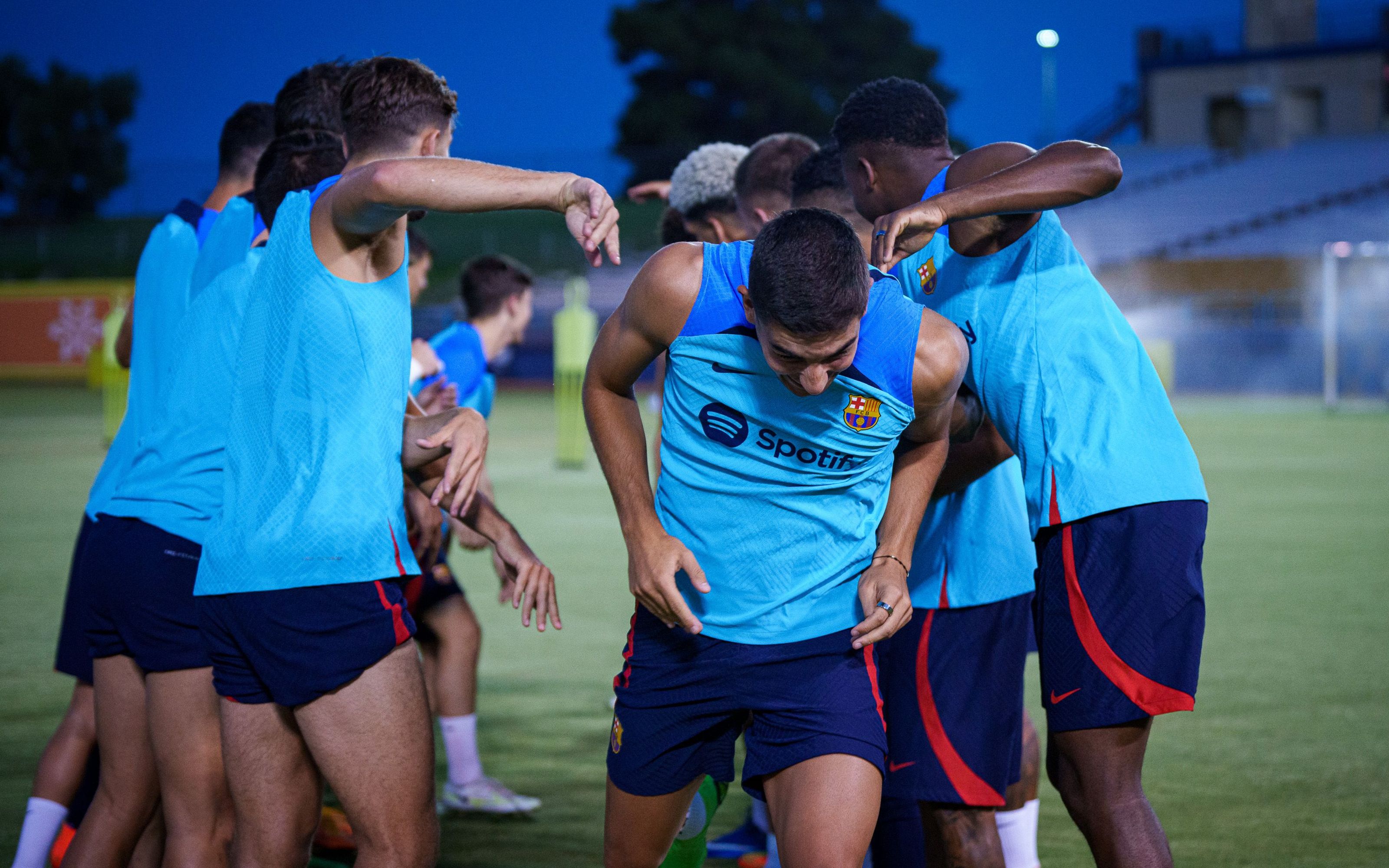 First training session in Las Vegas