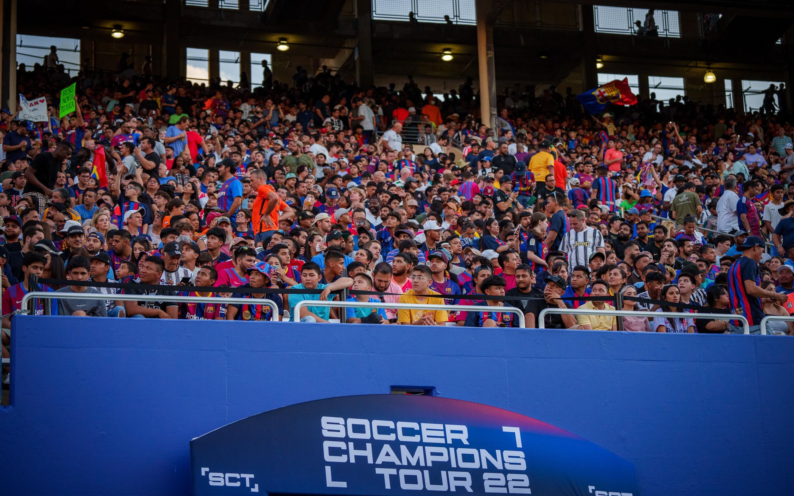 The photos from Barça v Juventus in Dallas