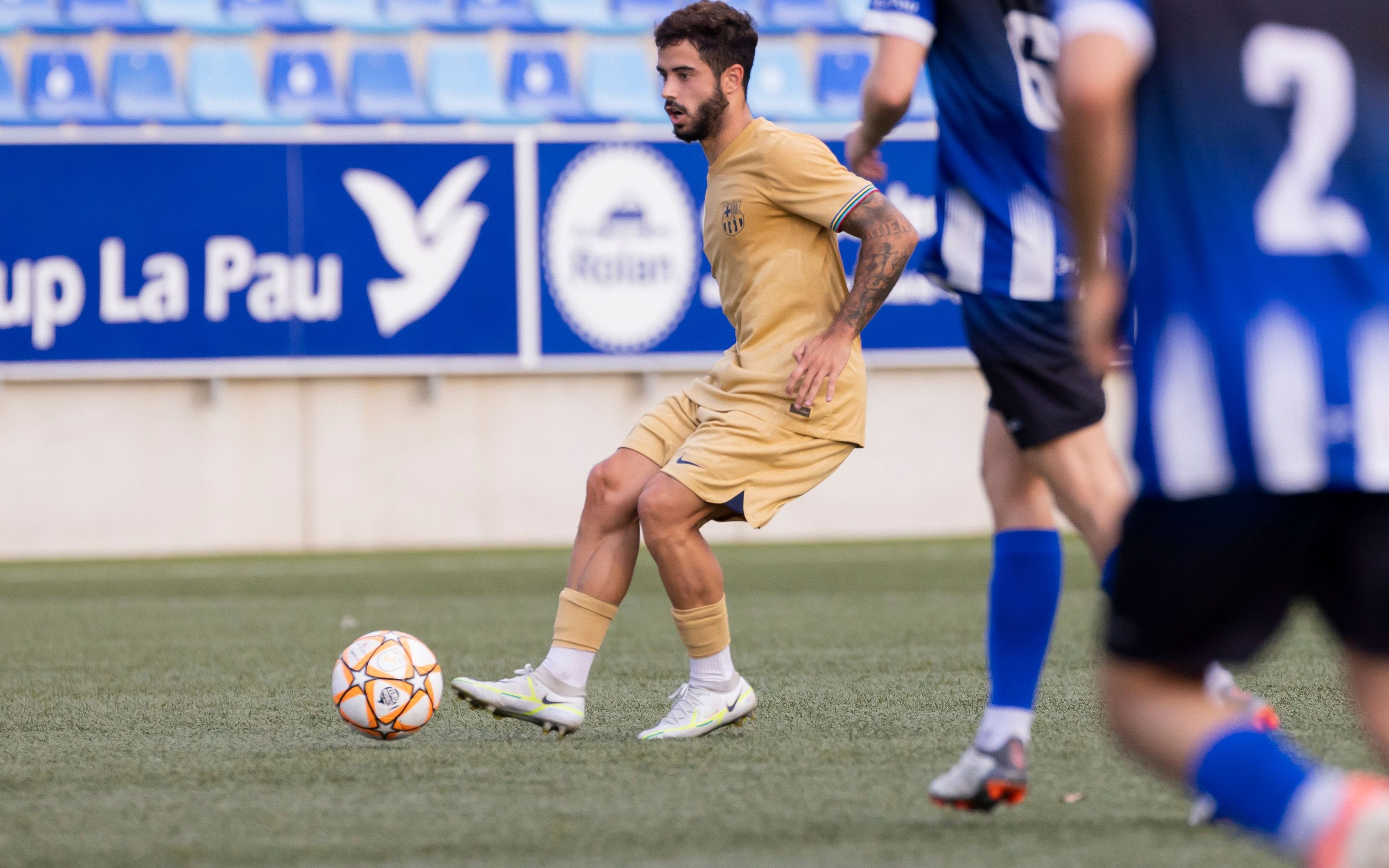 CF Badalona - Barça Atlètic (0-2)