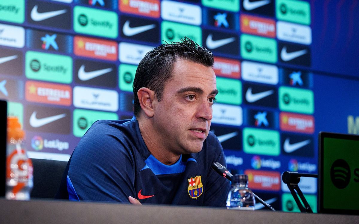 LIVE: Xavi Hernández press conference