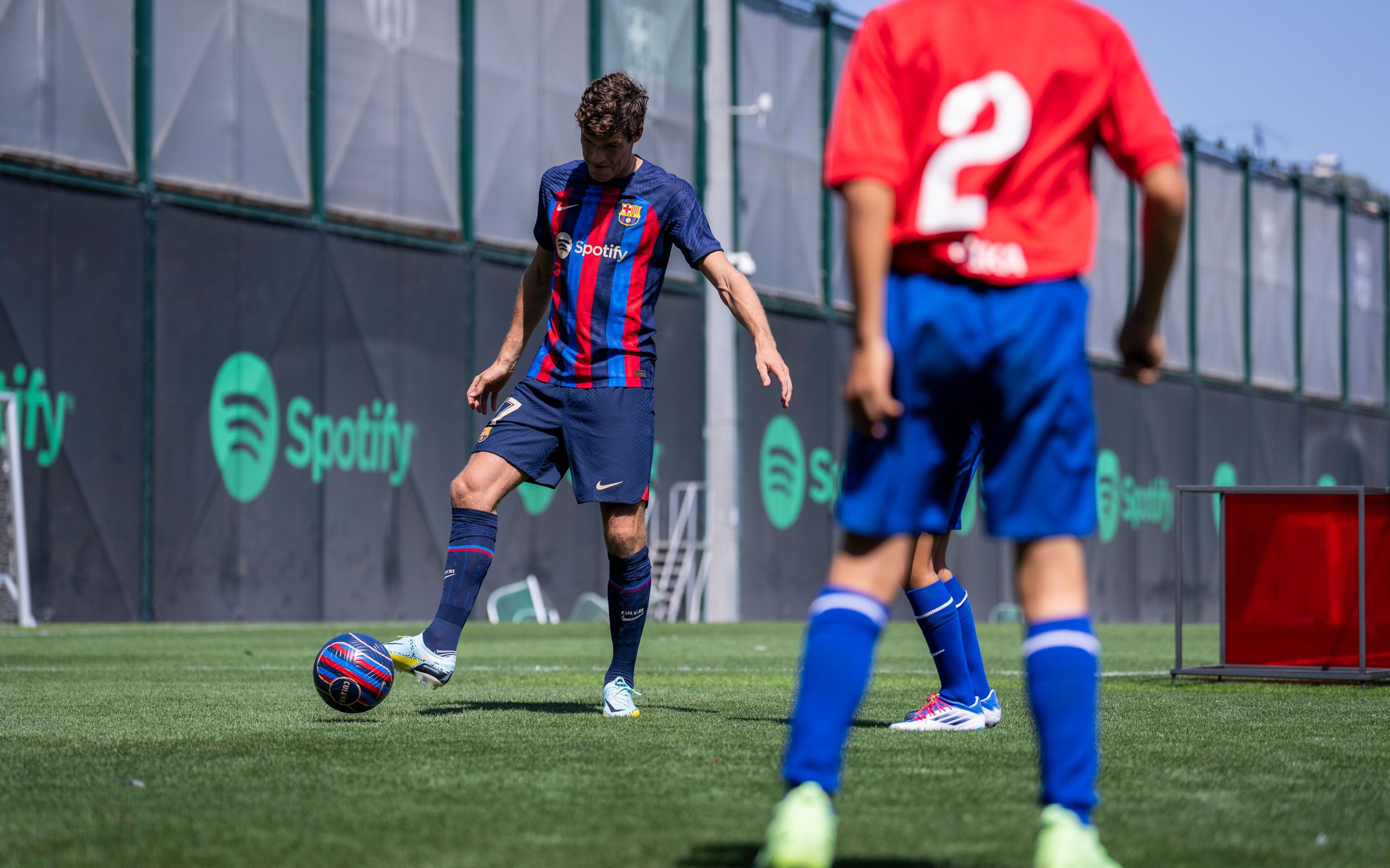 Las imágenes de la presentación de Marcos Alonso