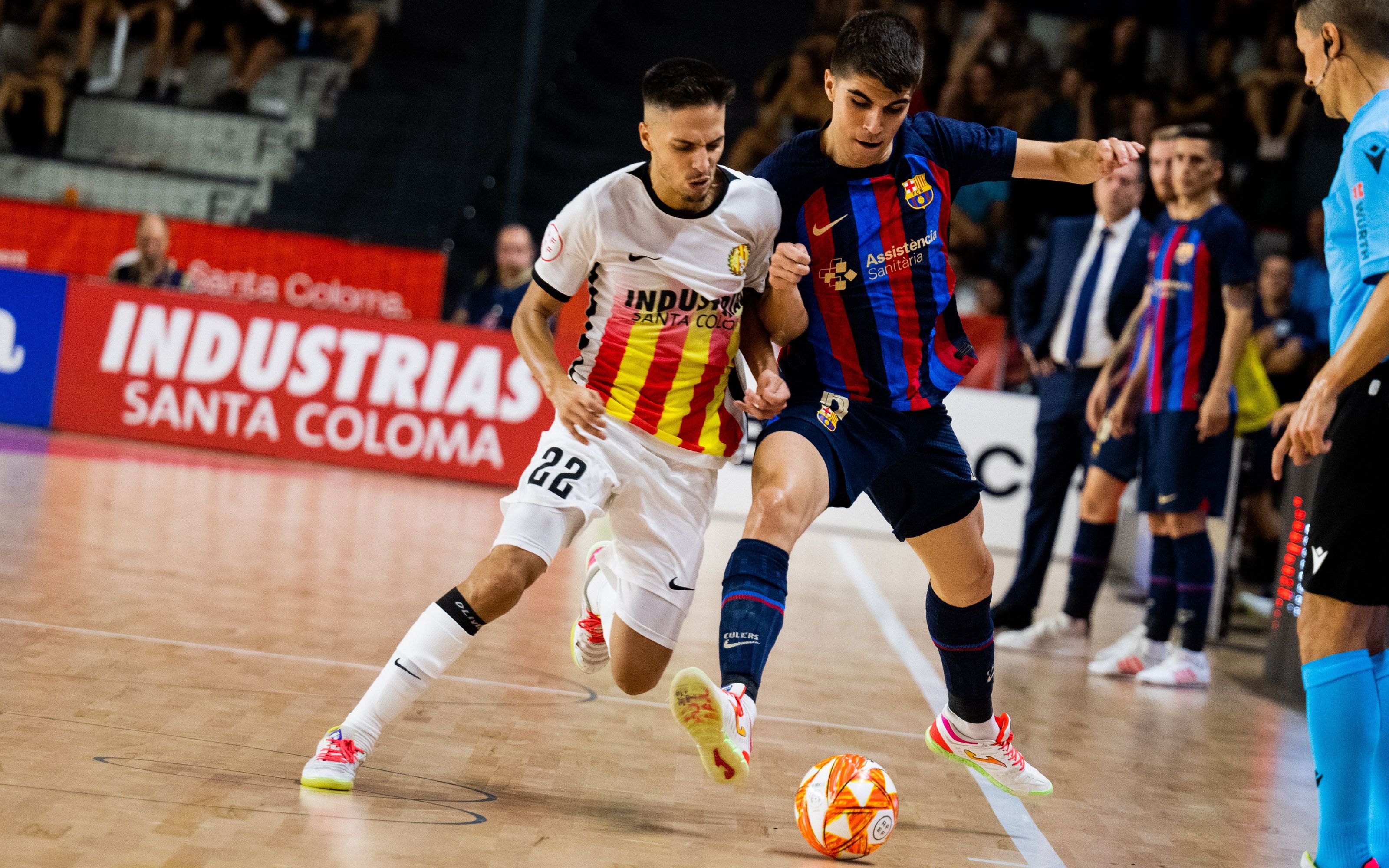 Industrias Sta Coloma 5-6 FC Barcelona