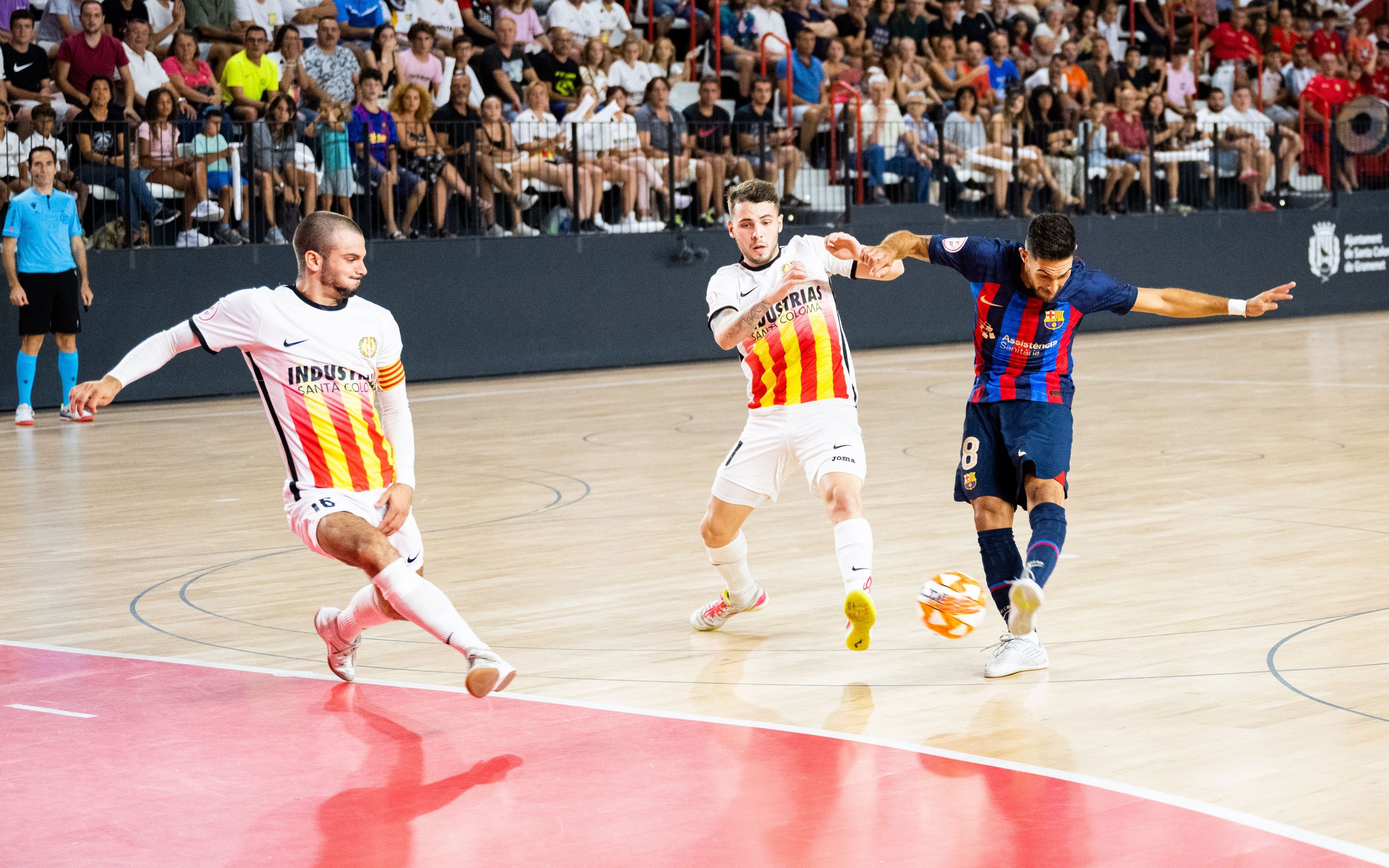 Industrias Sta Coloma 5-6 FC Barcelona