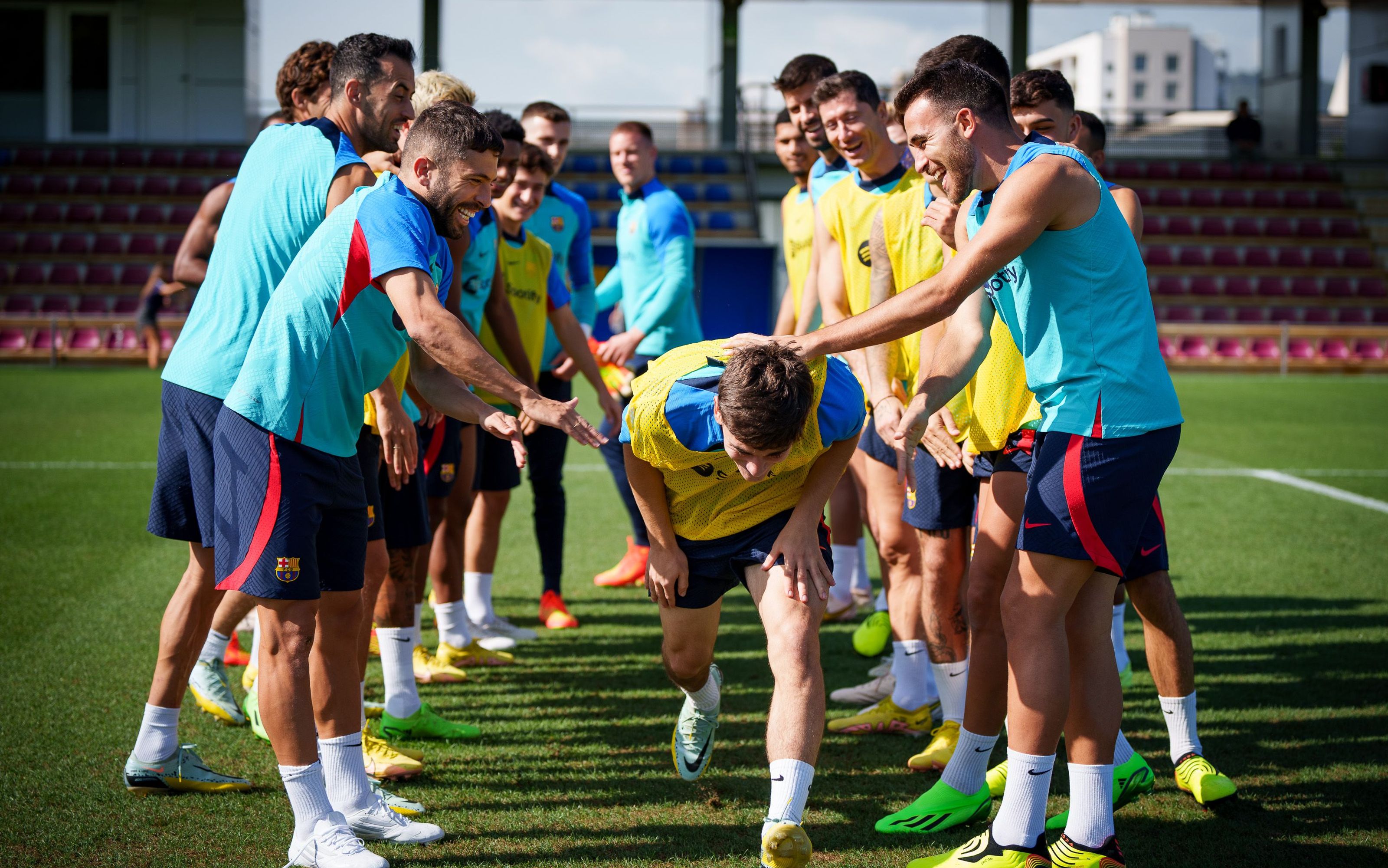 Friday training before Elche game