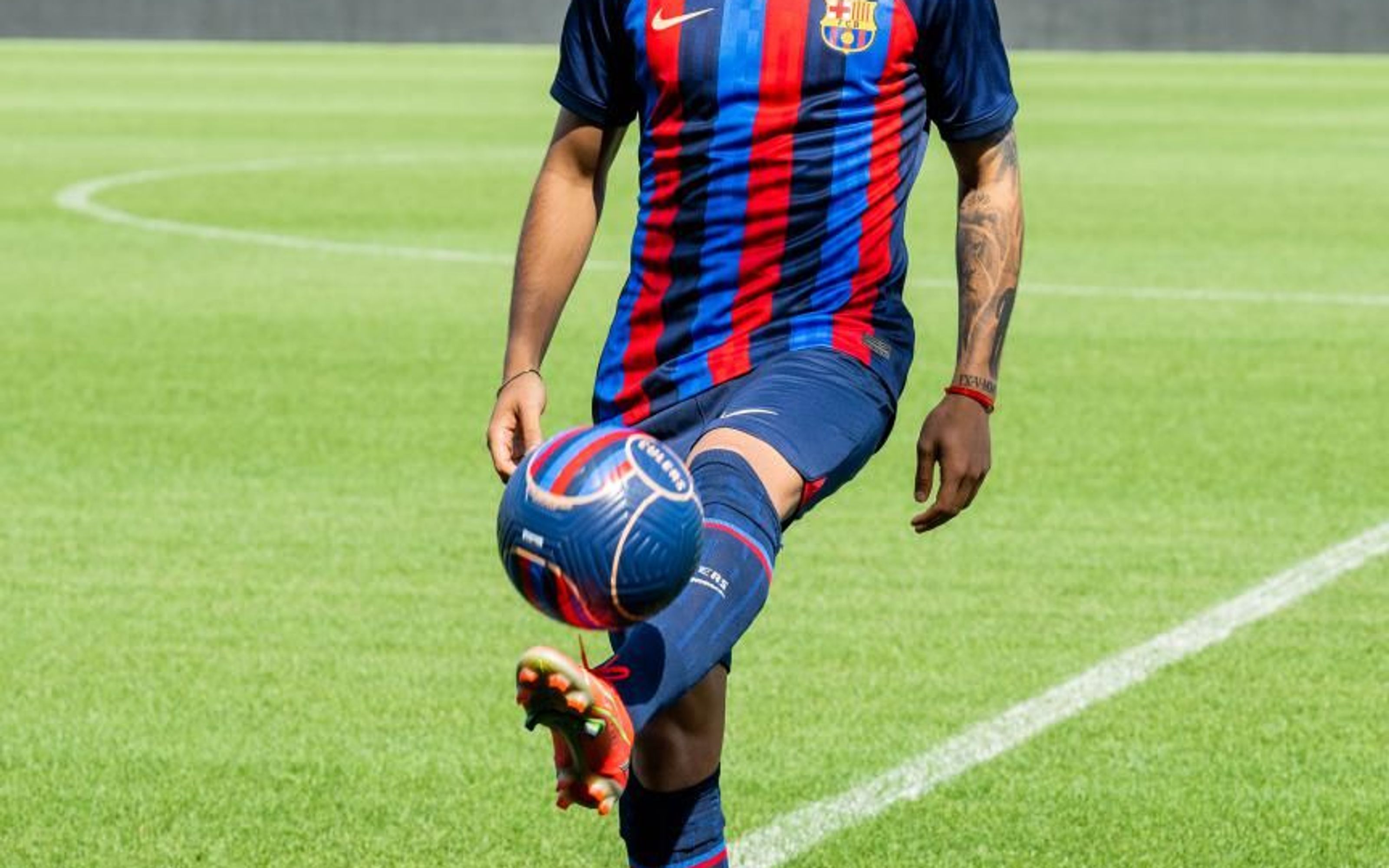 El primer día de Román Vega como blaugrana (22-09-22)