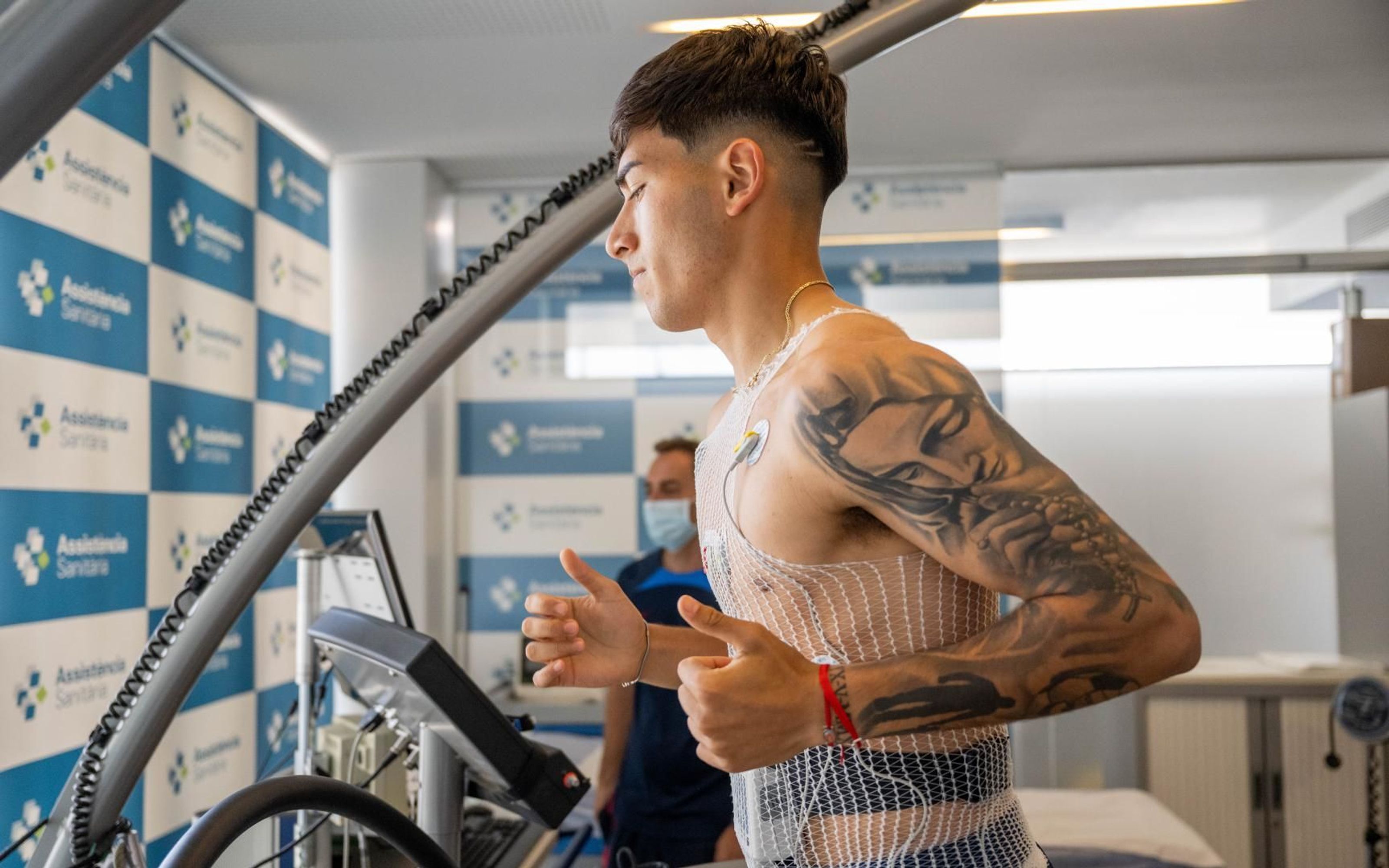 El primer dia de Román Vega com a blaugrana (22-09-22)