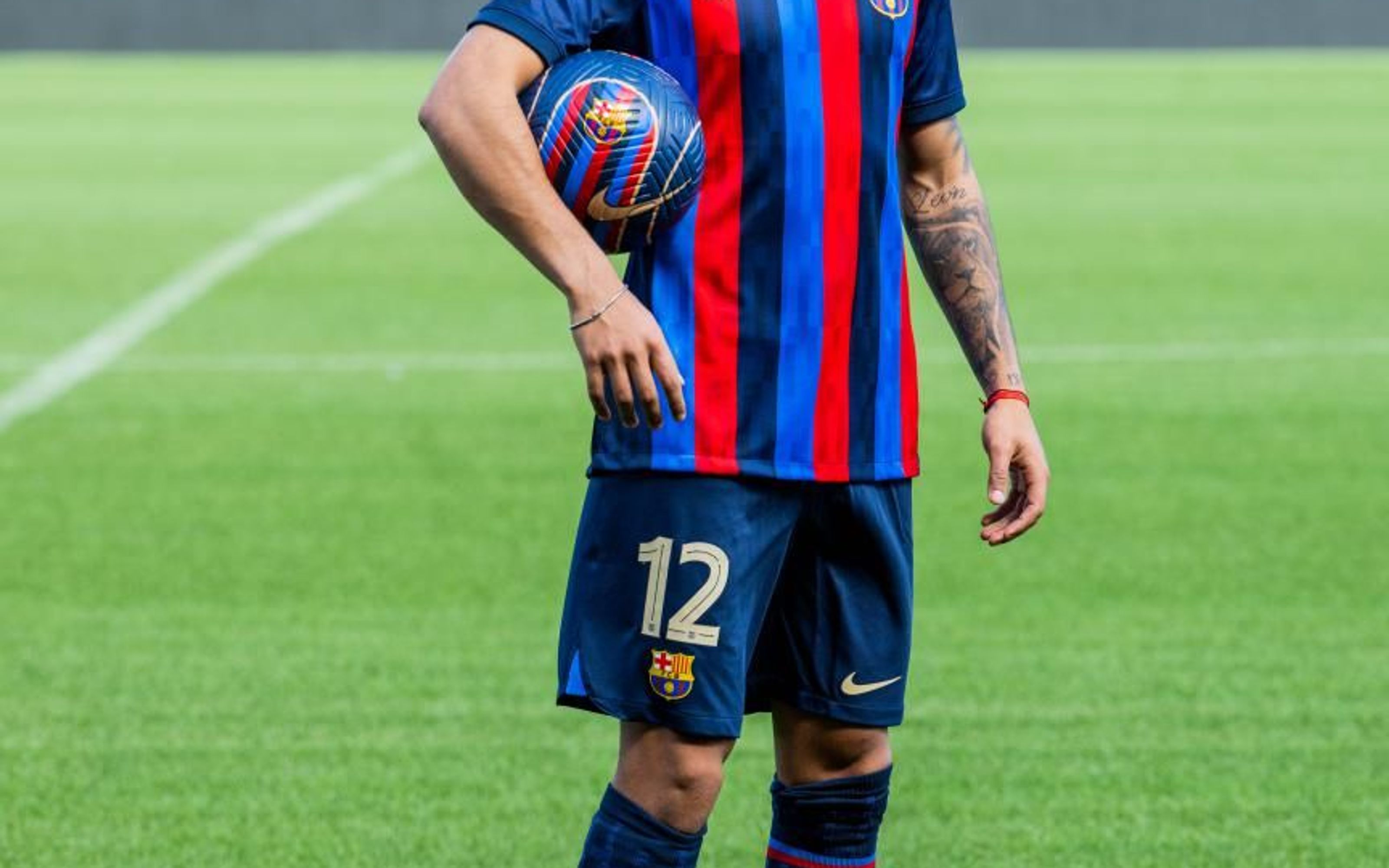 El primer dia de Román Vega com a blaugrana (22-09-22)