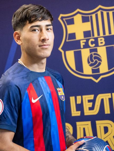 El primer día de Román Vega como blaugrana (22-09-22)