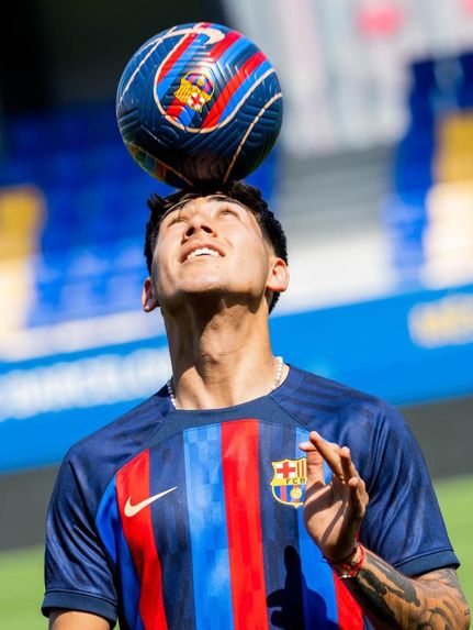 El primer día de Román Vega como blaugrana (22-09-22)