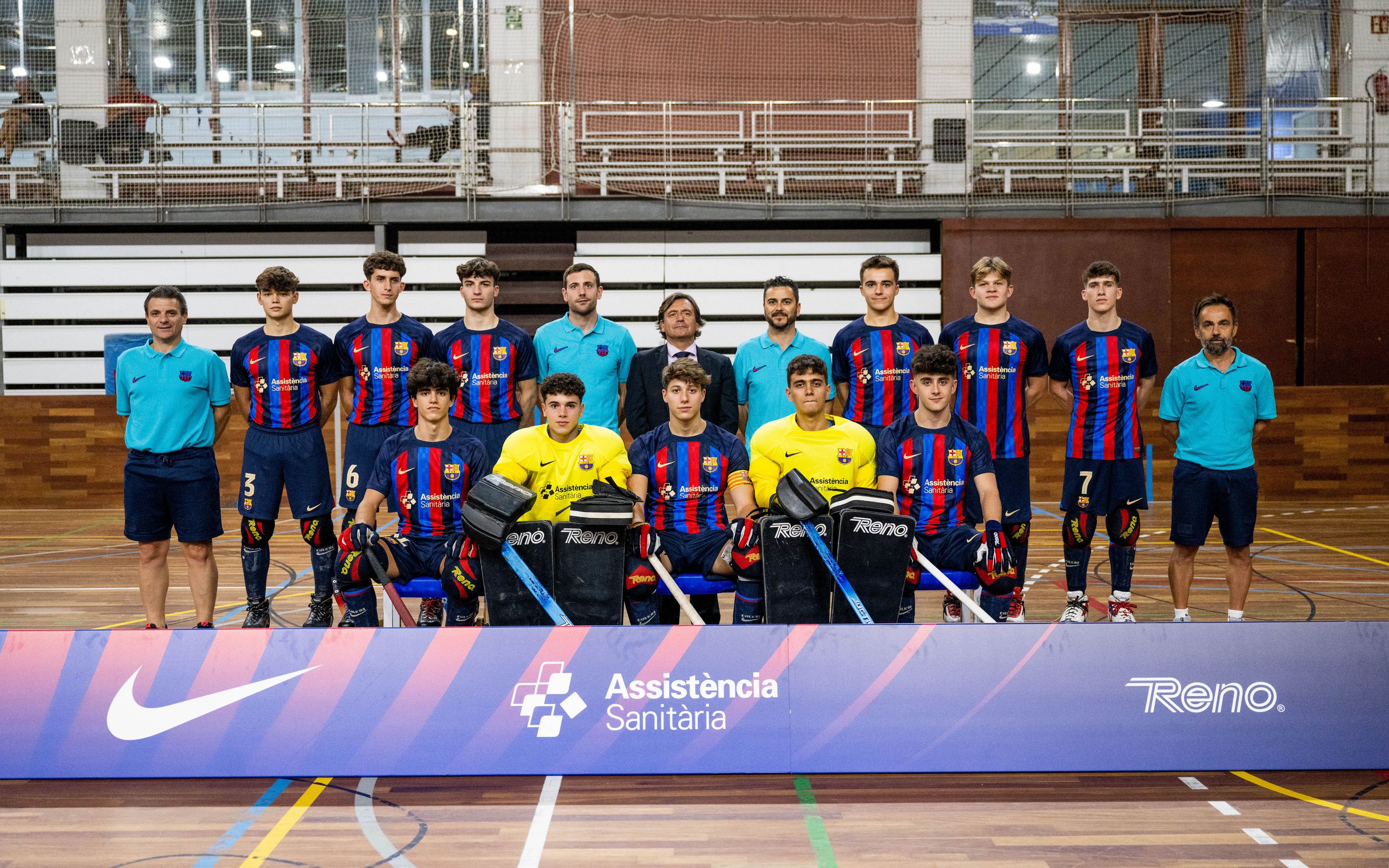 La visita de Xavier Barbany al hockey formativo