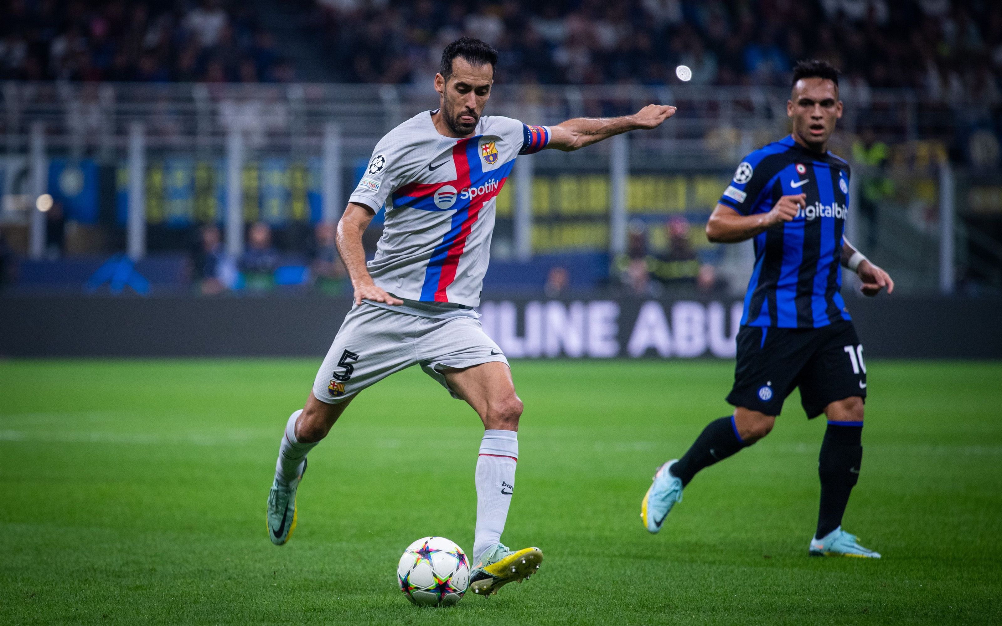 Internazionale v Barça in photos