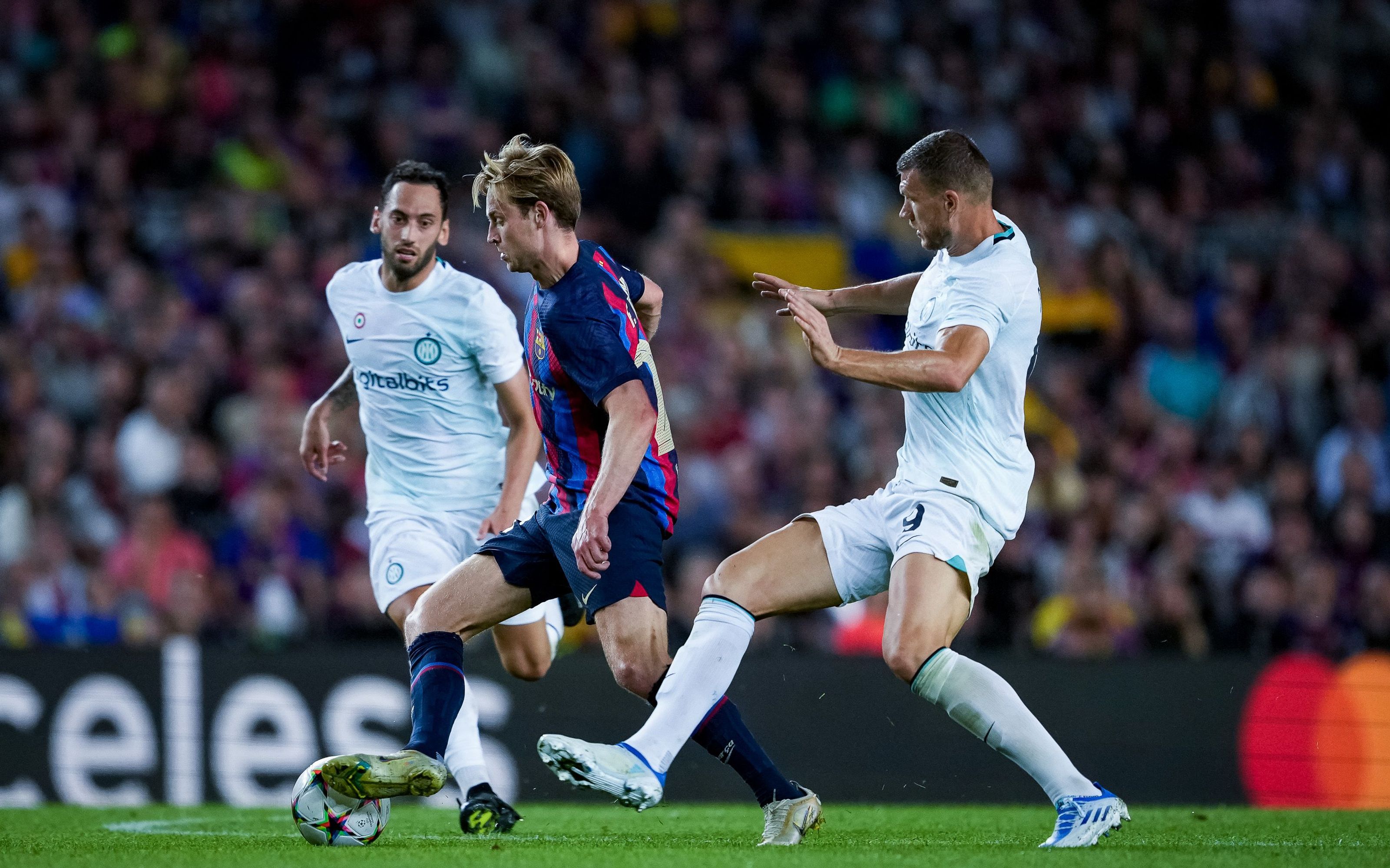 The best photos from the draw against Inter Milan