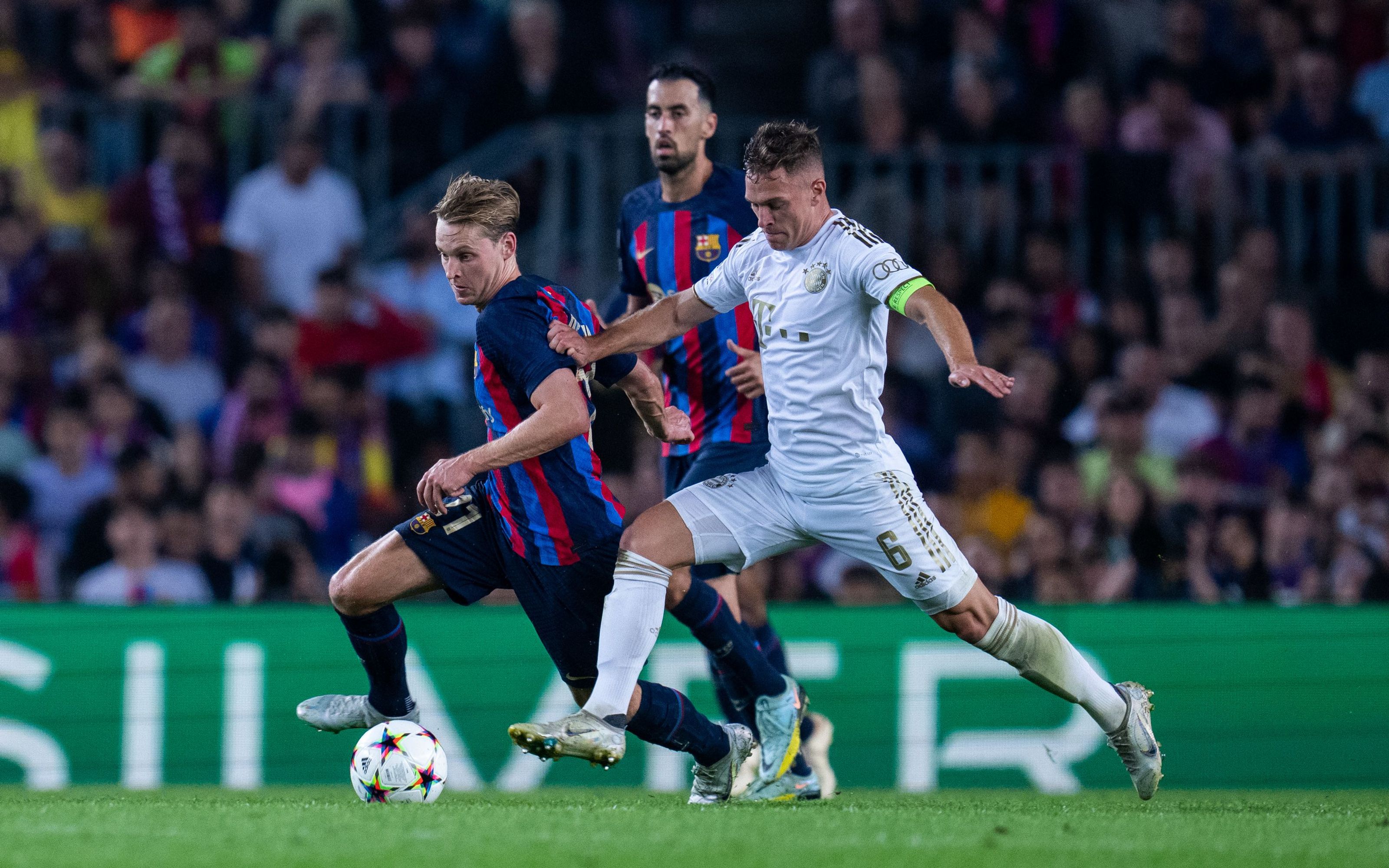 Las imágenes del Barça-Bayern de Múnich