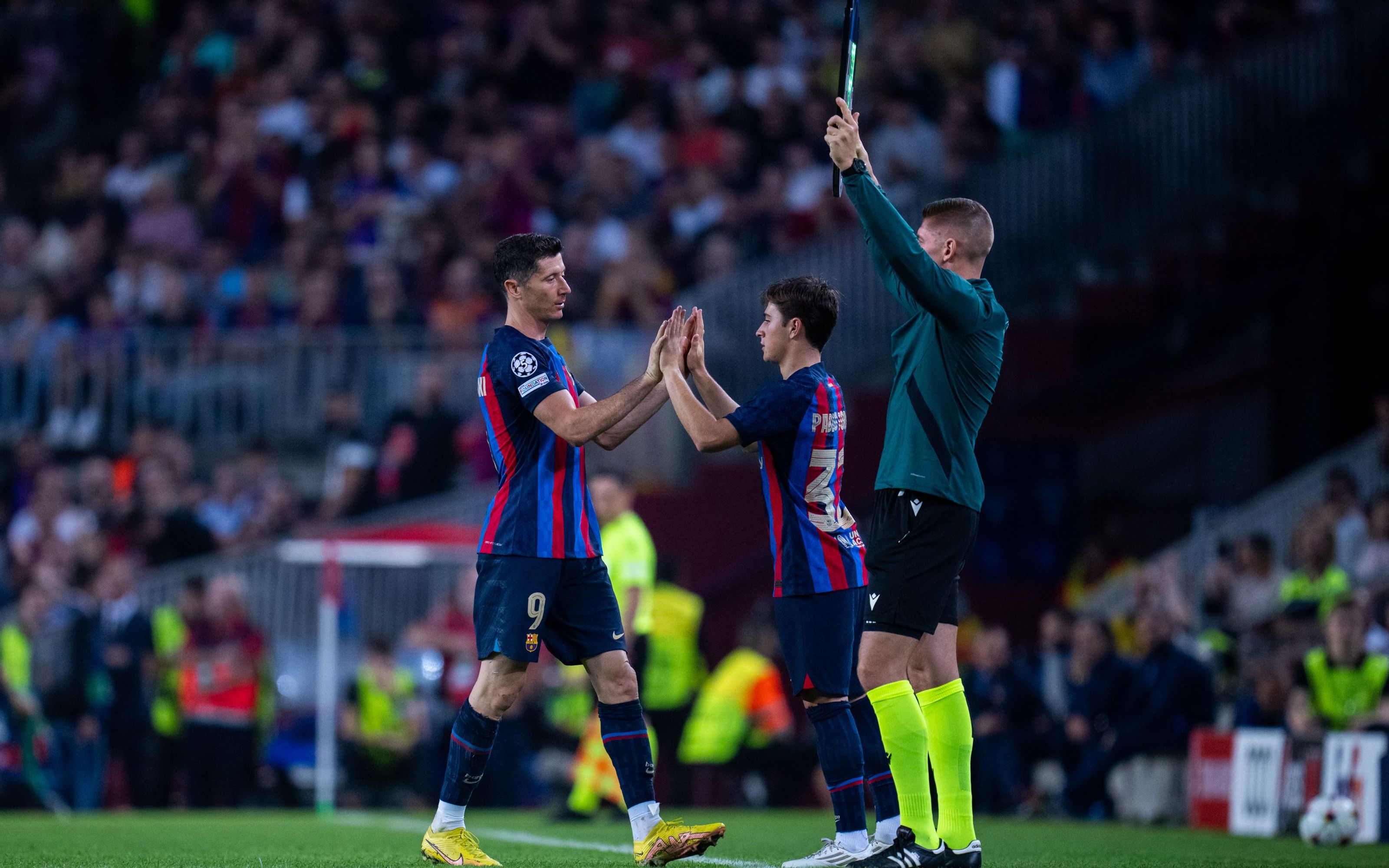 Photos from Barça v Bayern Munich