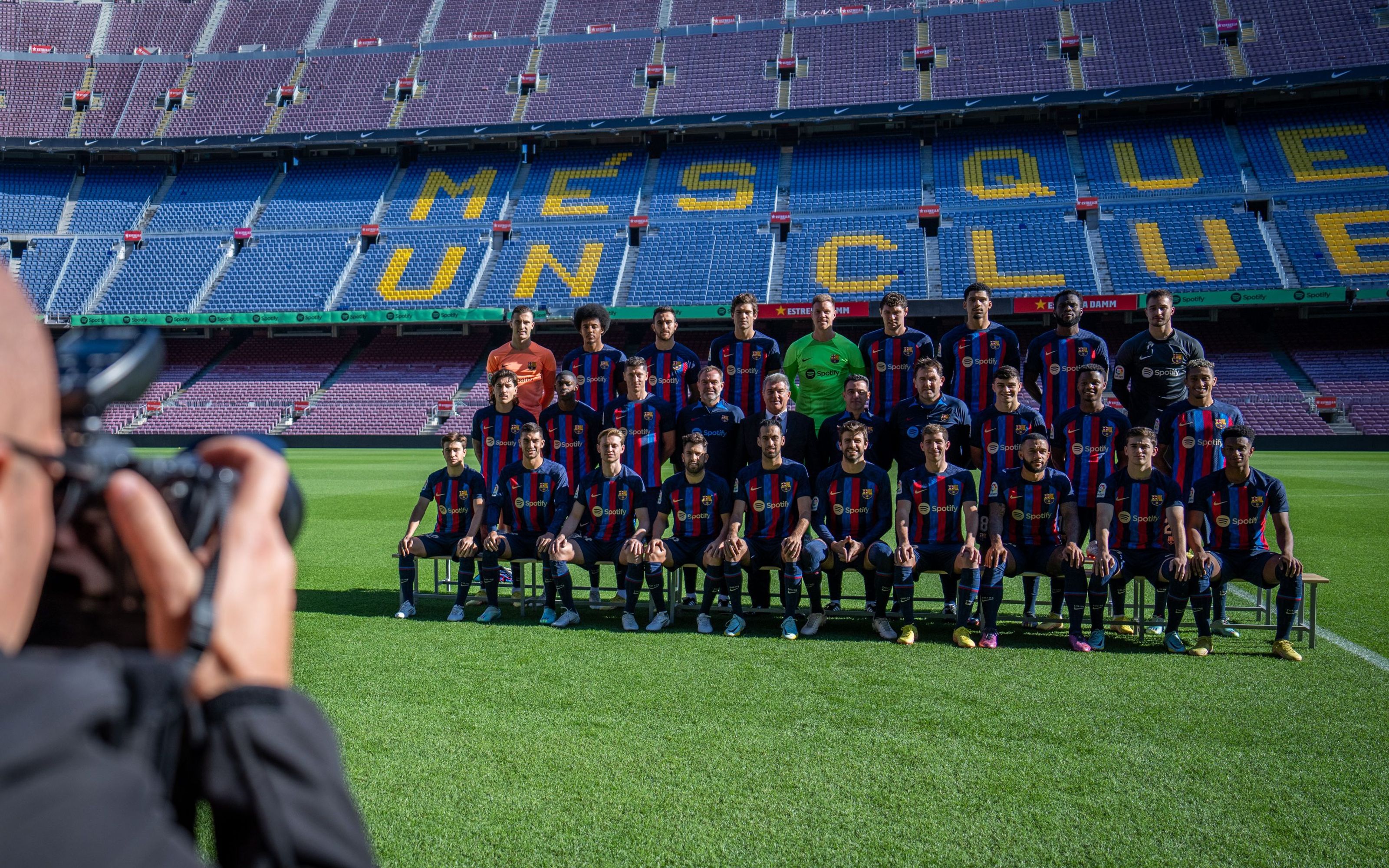 Le making-of de la séance photos officielle