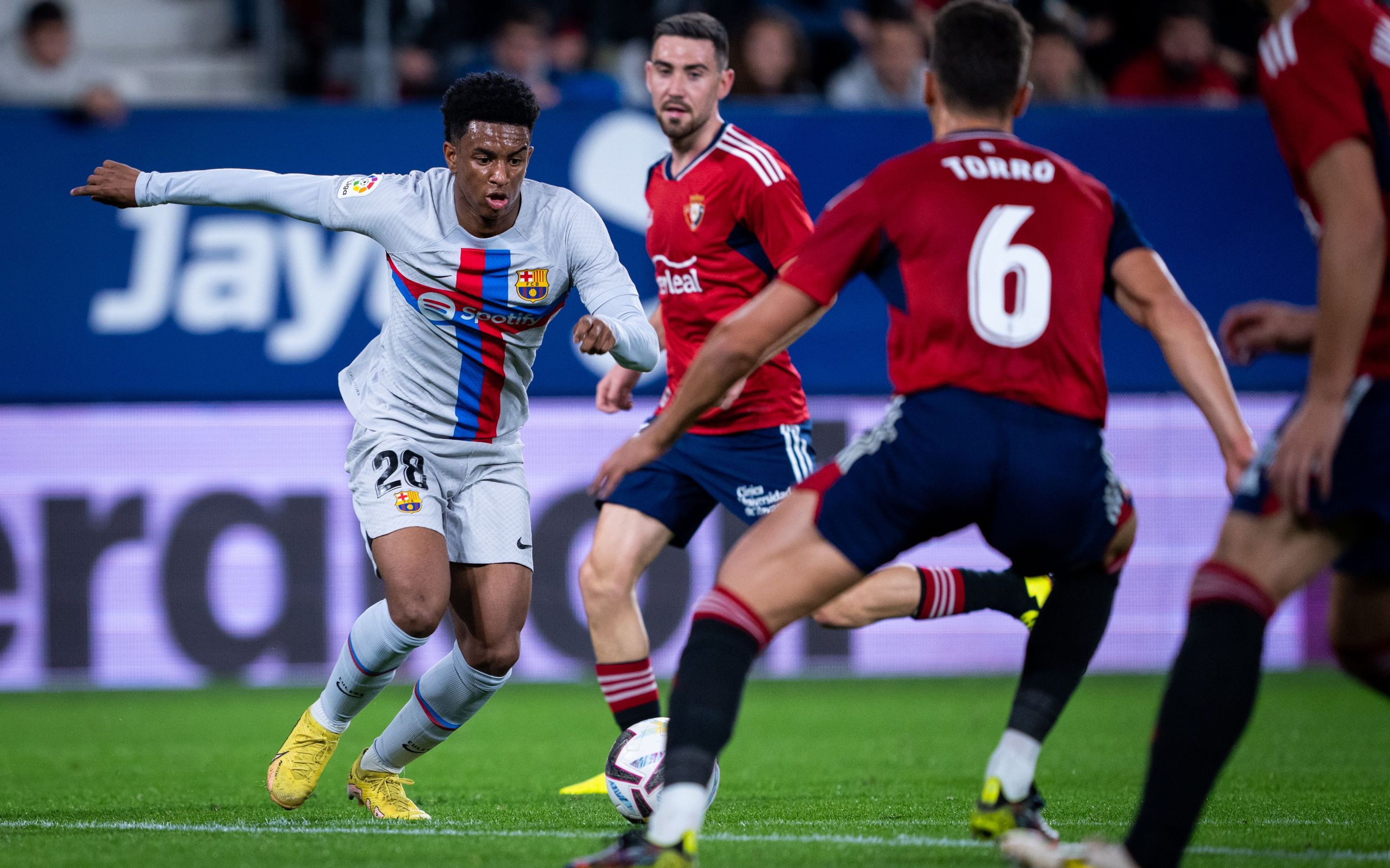 The win at Osasuna in photos