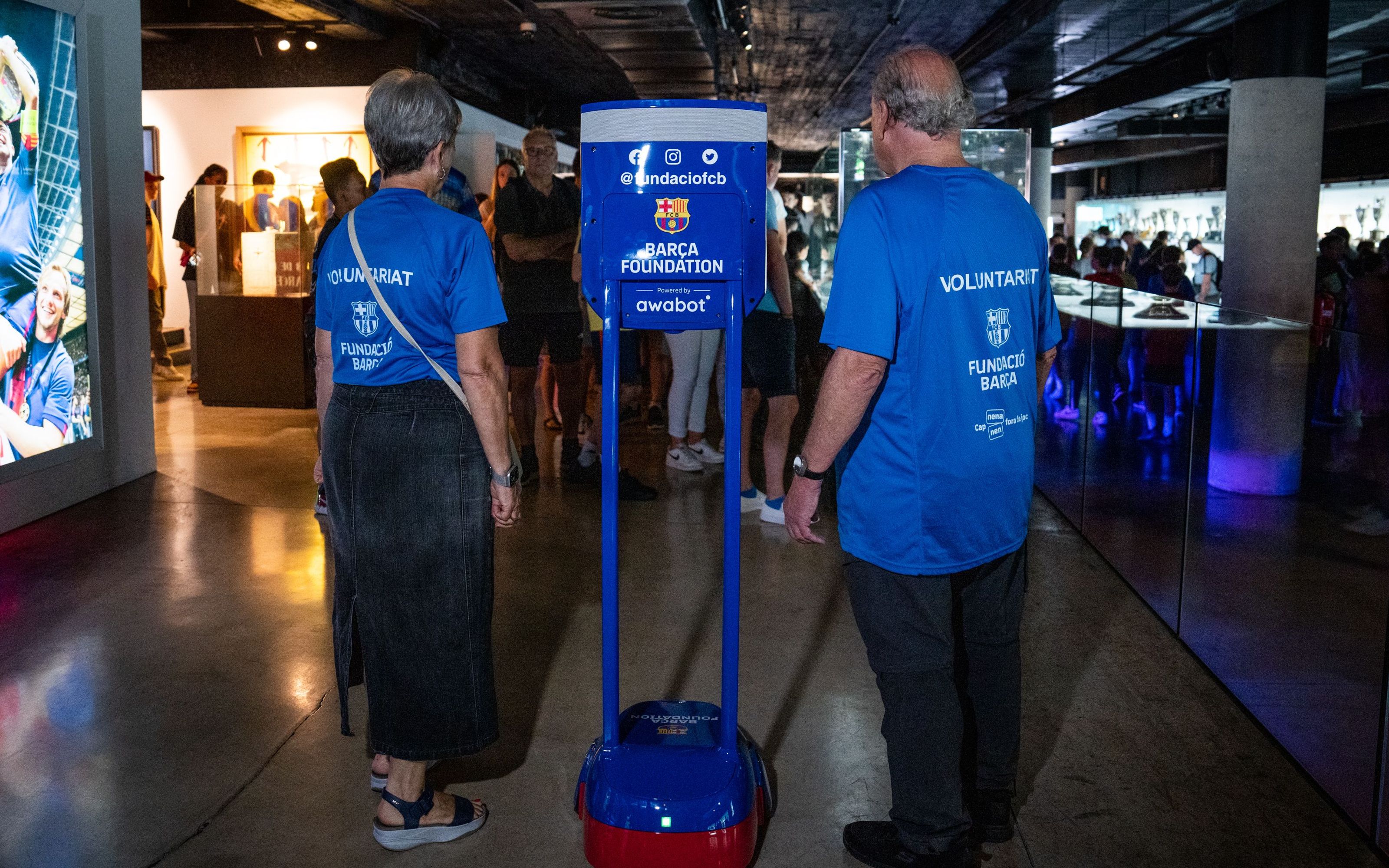 Joyce, the new FC Barcelona Foundation robot