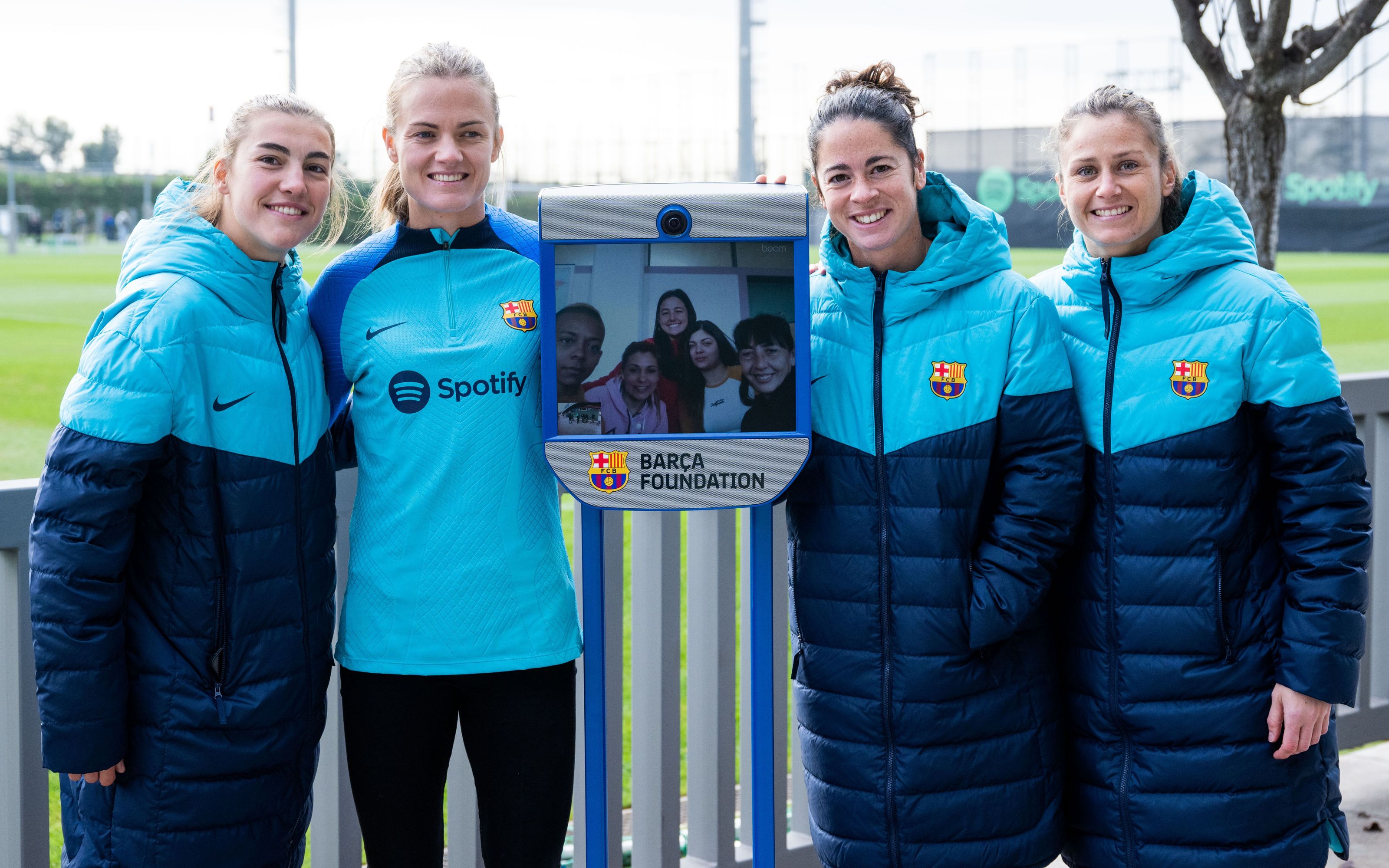 Joyce, el nuevo robot de la Fundació FC Barcelona