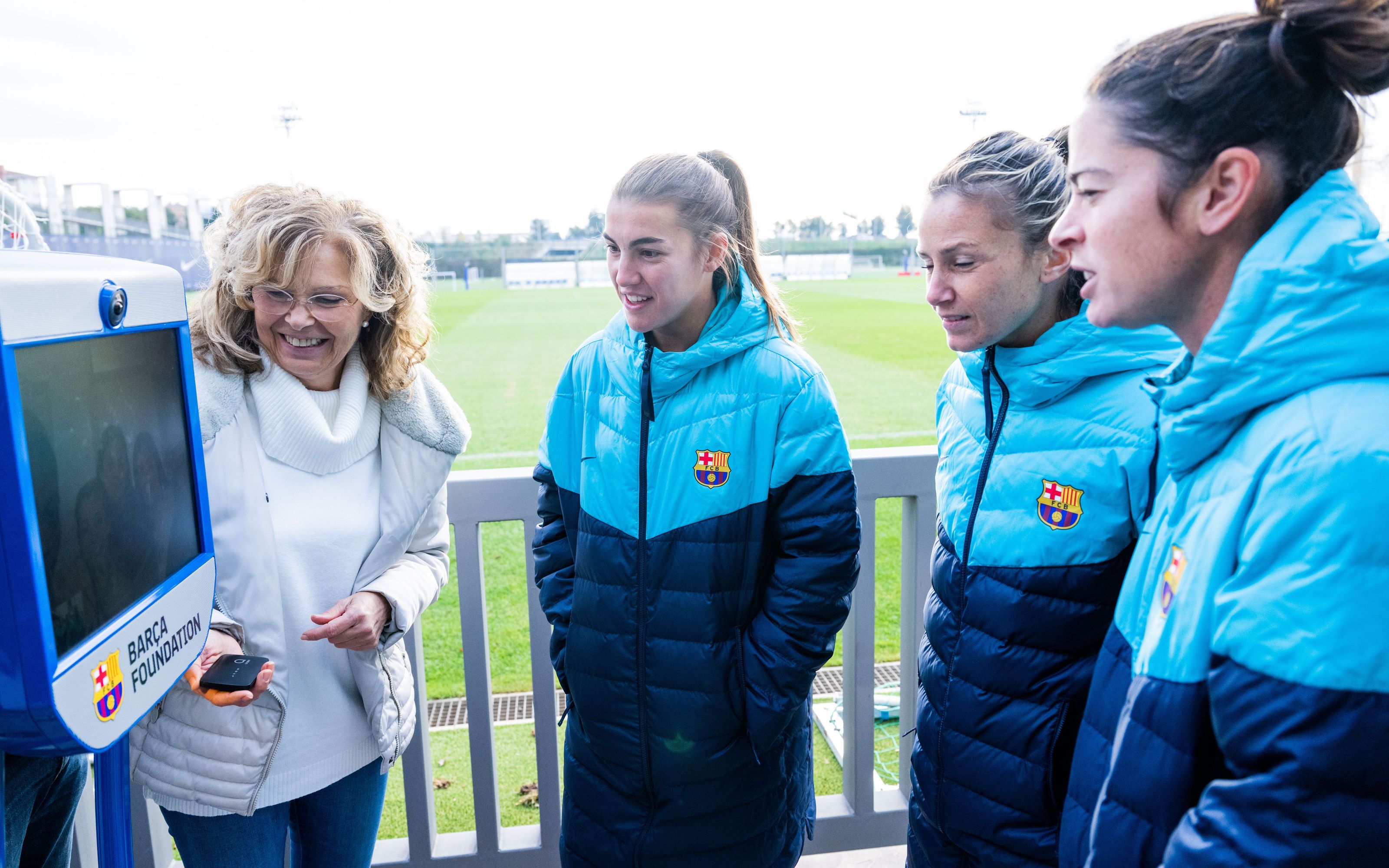 Joyce, el nuevo robot de la Fundació FC Barcelona
