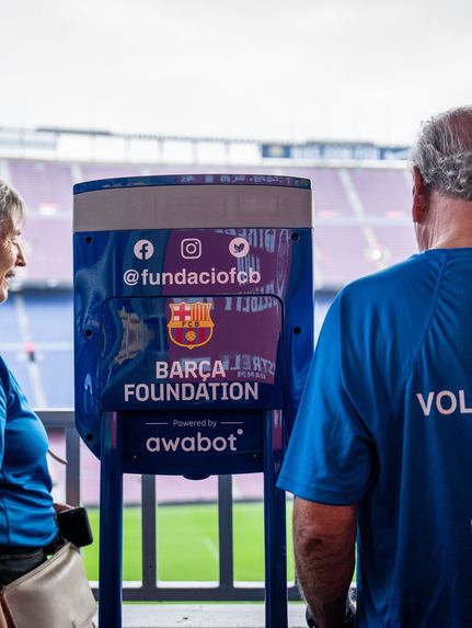 Joyce, el nuevo robot de la Fundació FC Barcelona