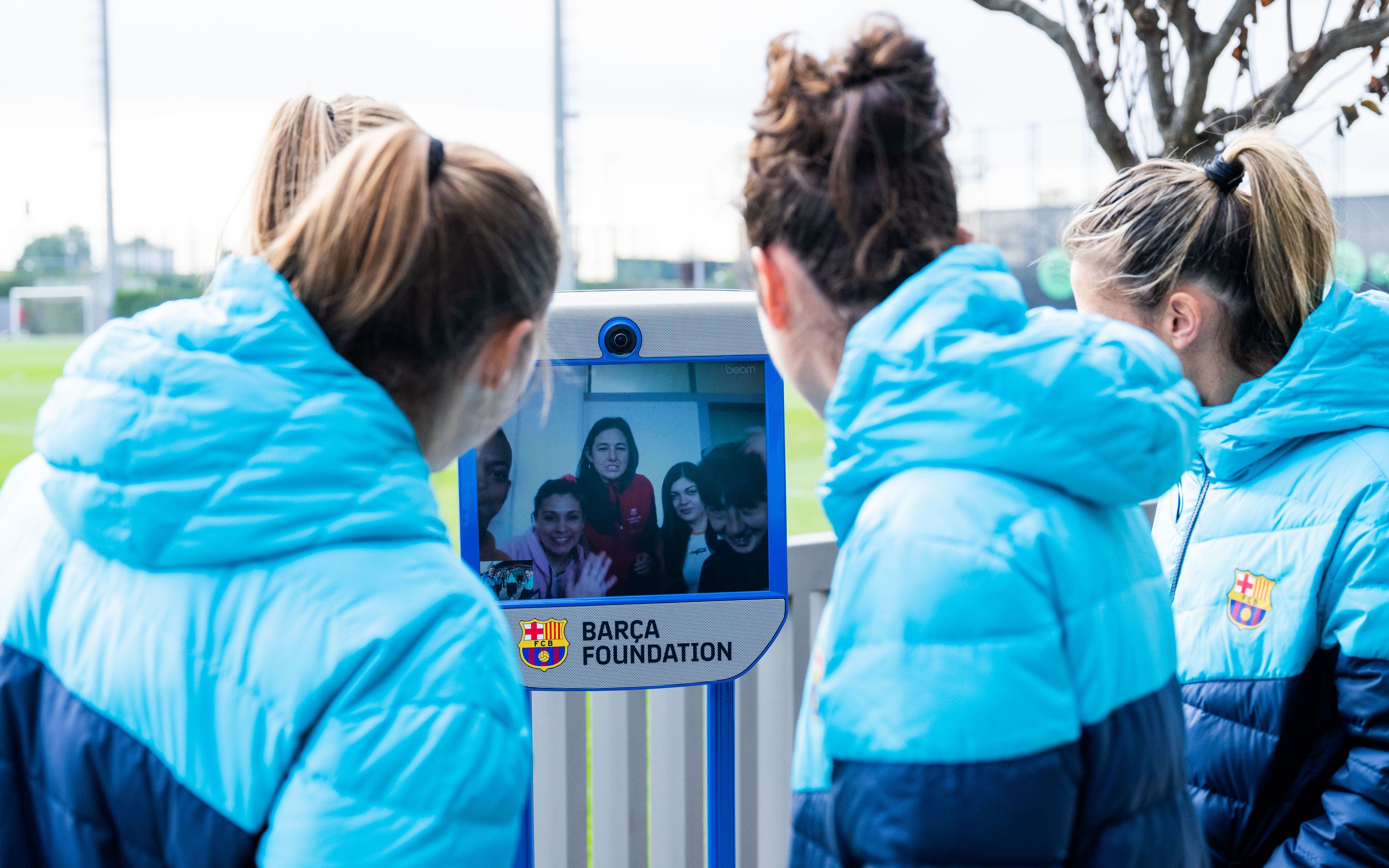Joyce, el nuevo robot de la Fundació FC Barcelona