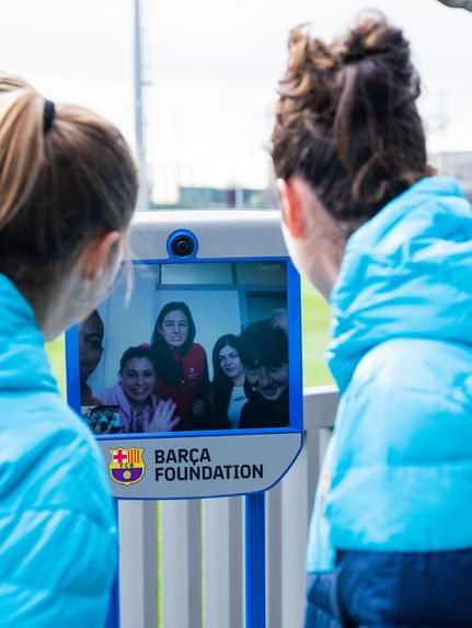 Joyce, el nuevo robot de la Fundació FC Barcelona