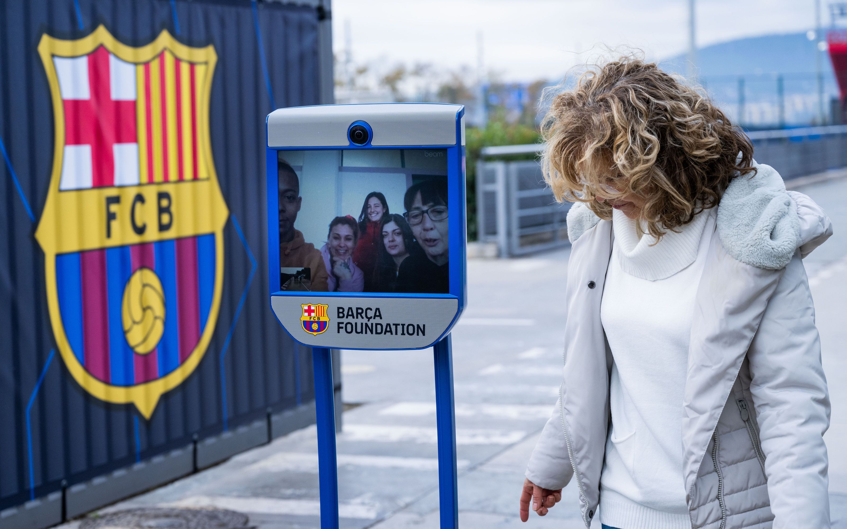 Joyce, el nuevo robot de la Fundació FC Barcelona