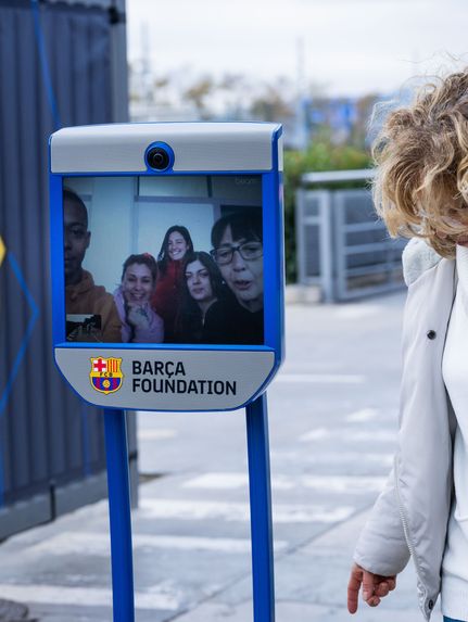 Joyce, el nuevo robot de la Fundació FC Barcelona
