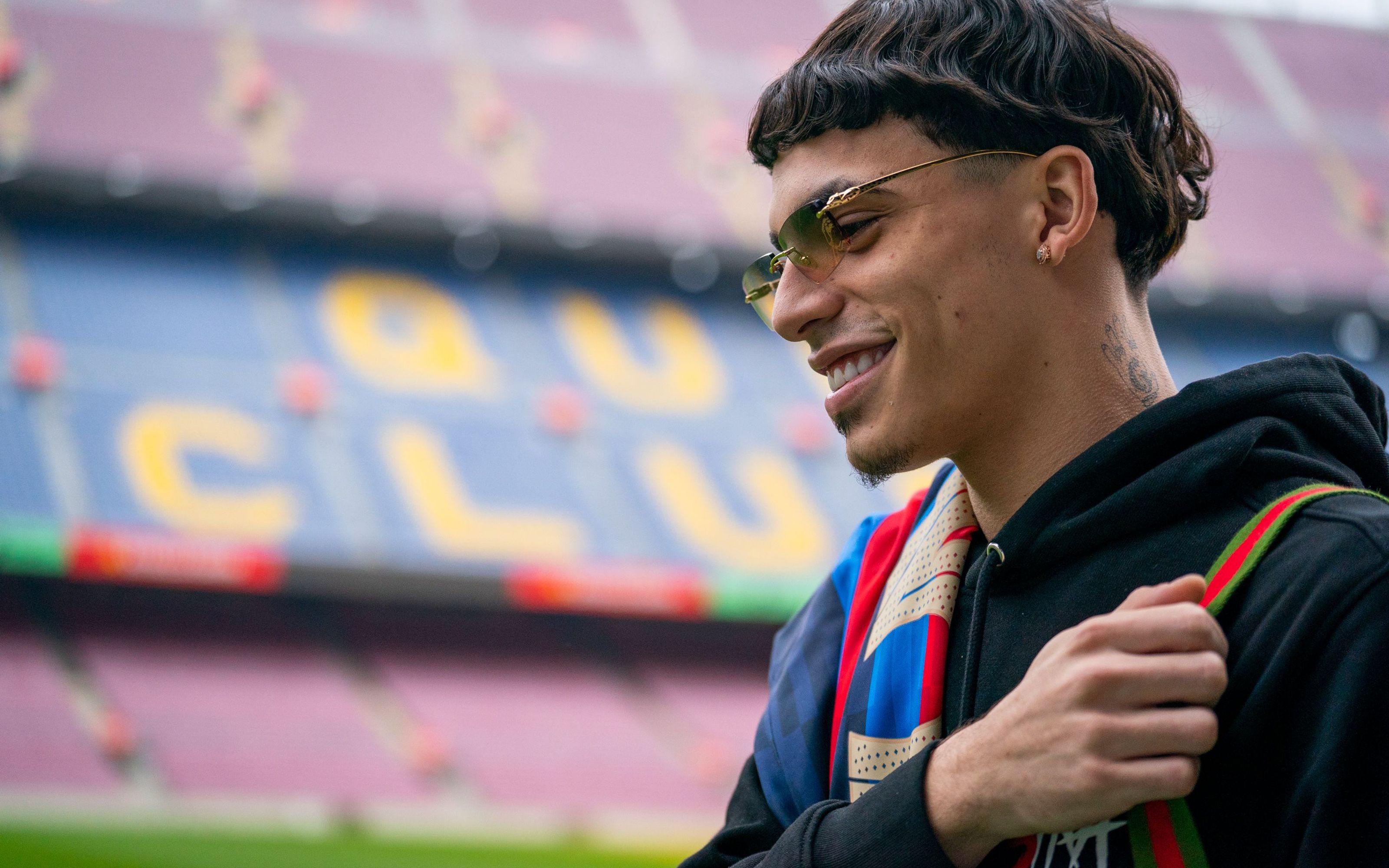 Visita de Luar La L a l'Spotify Camp Nou