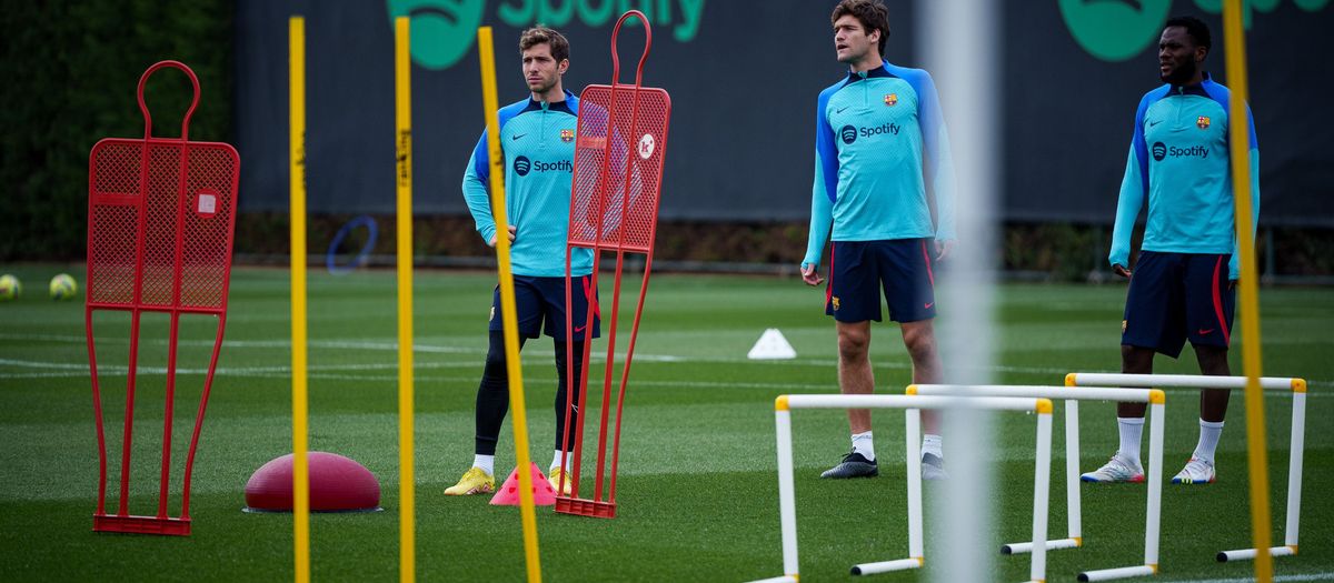 First training session of the week