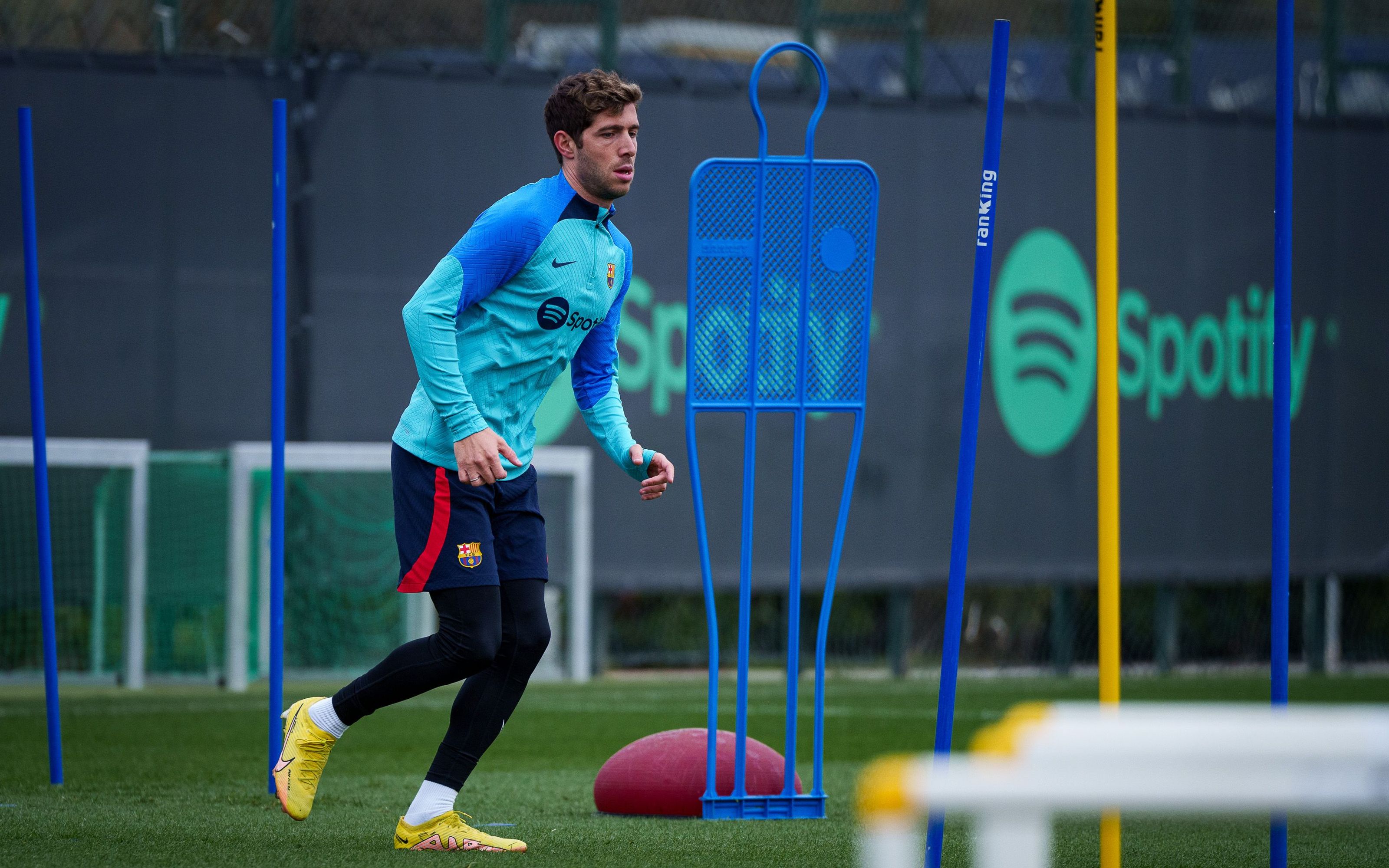 First training session of the week