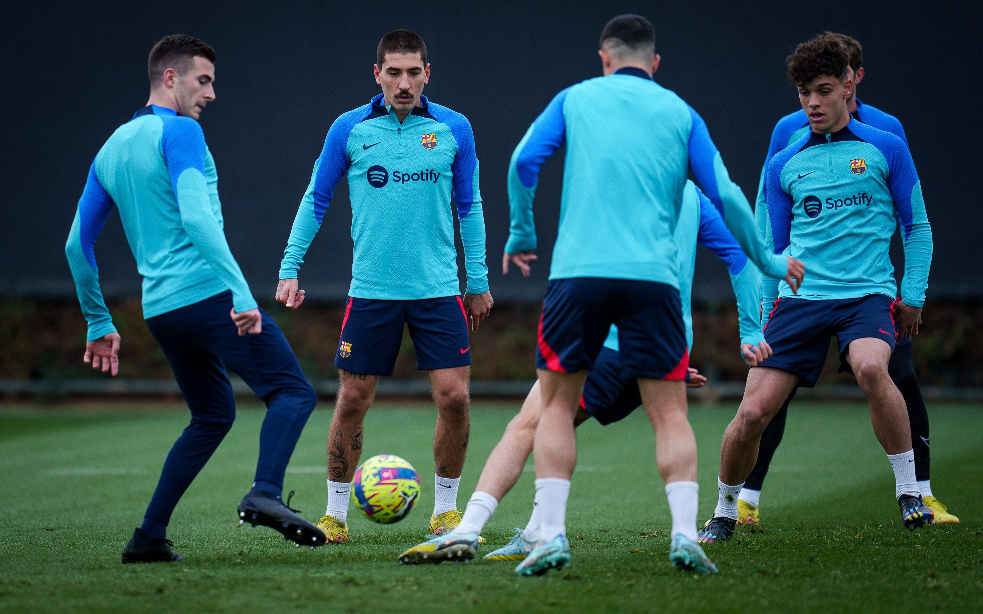 First training session of the week
