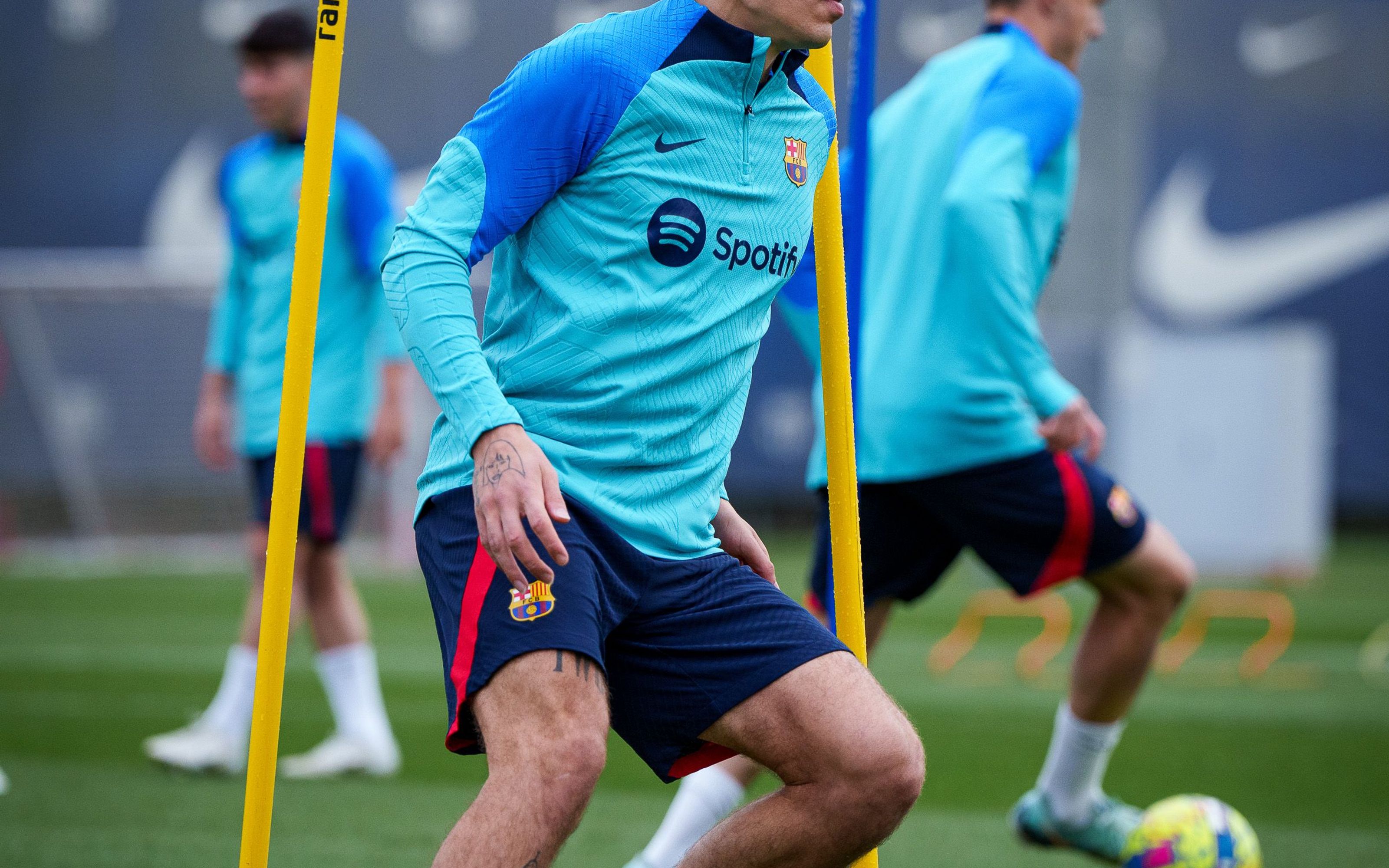 First training session of the week