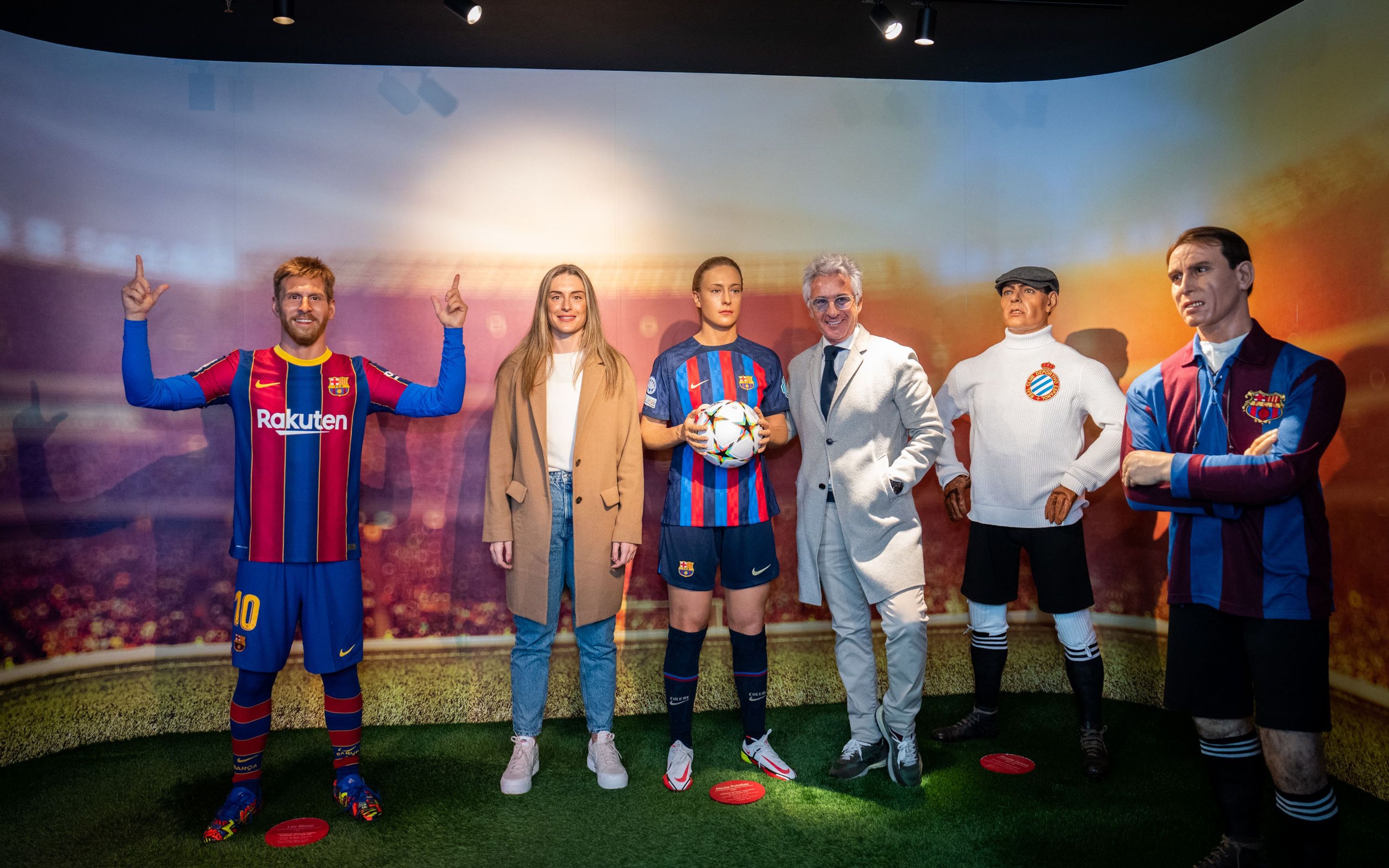 El Museo de Cera presenta la figura de Alexia Putellas