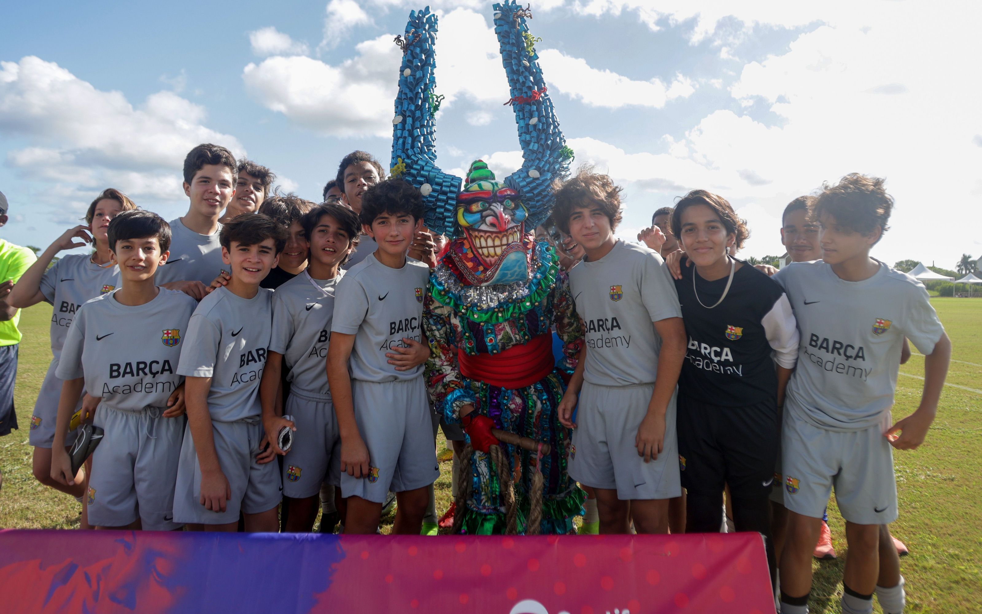 Inauguración de la Barça Academy Cup Las Américas