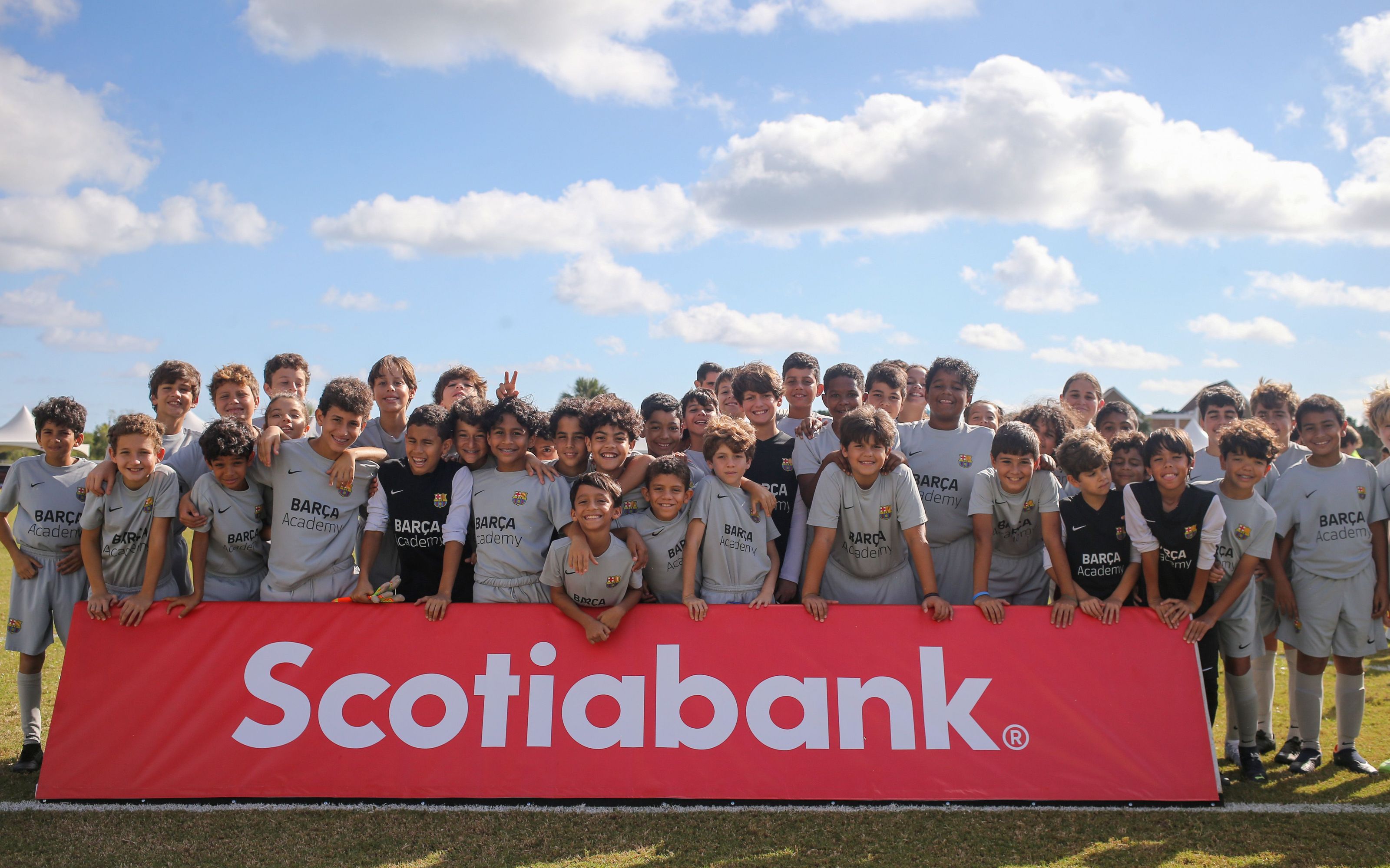 Inauguración de la Barça Academy Cup Las Américas