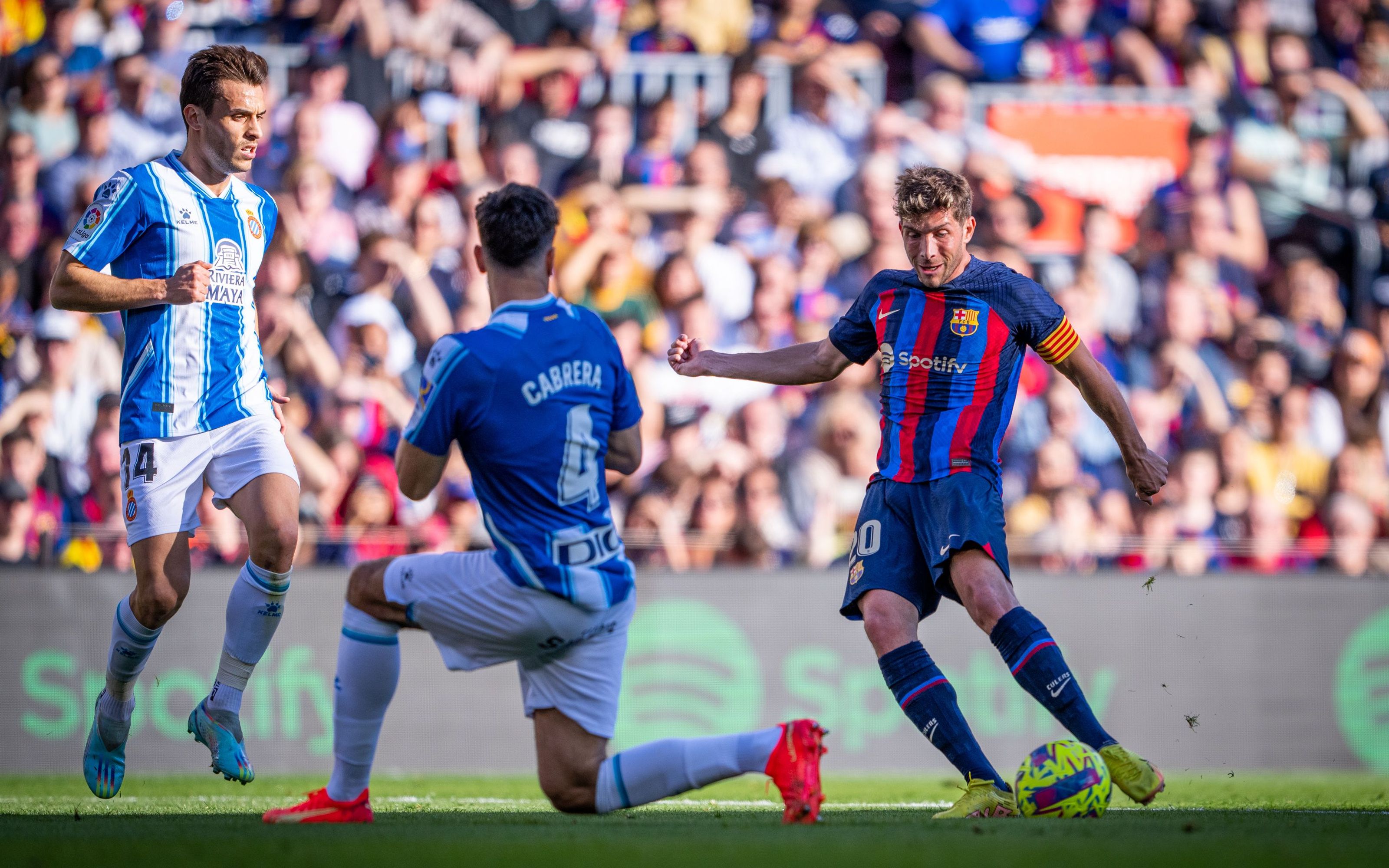 The best photos from Barça v Espanyol