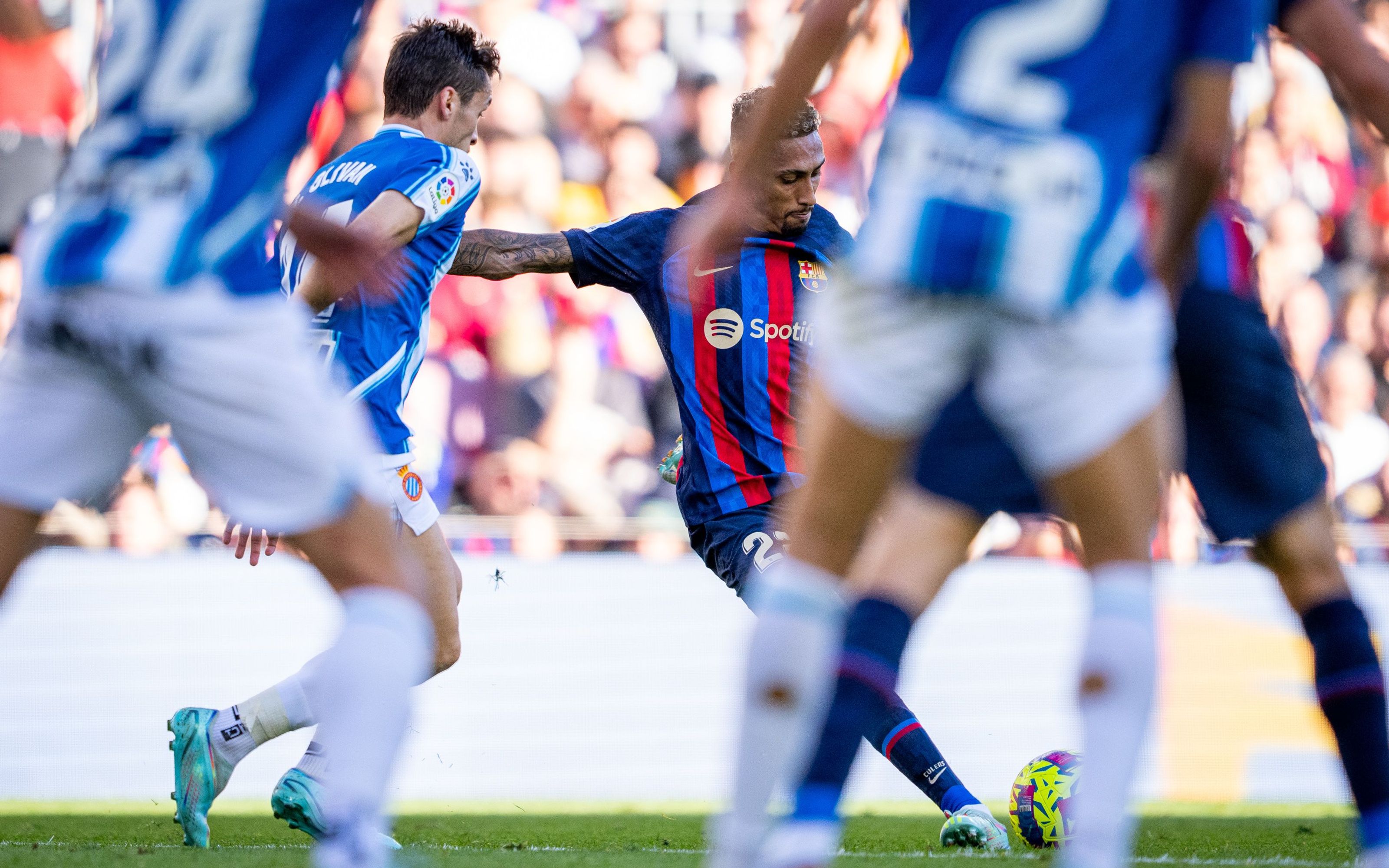 The best photos from Barça v Espanyol