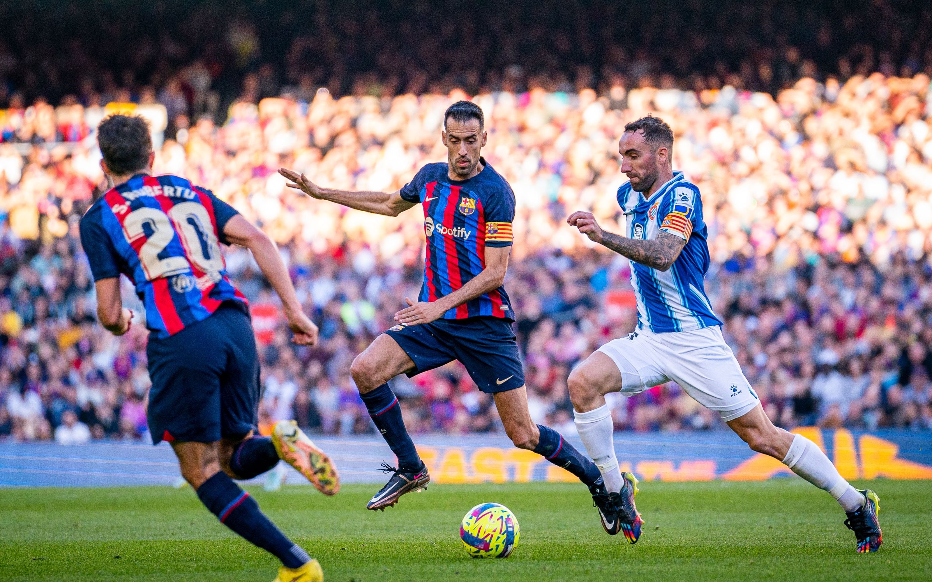 The best photos from Barça v Espanyol
