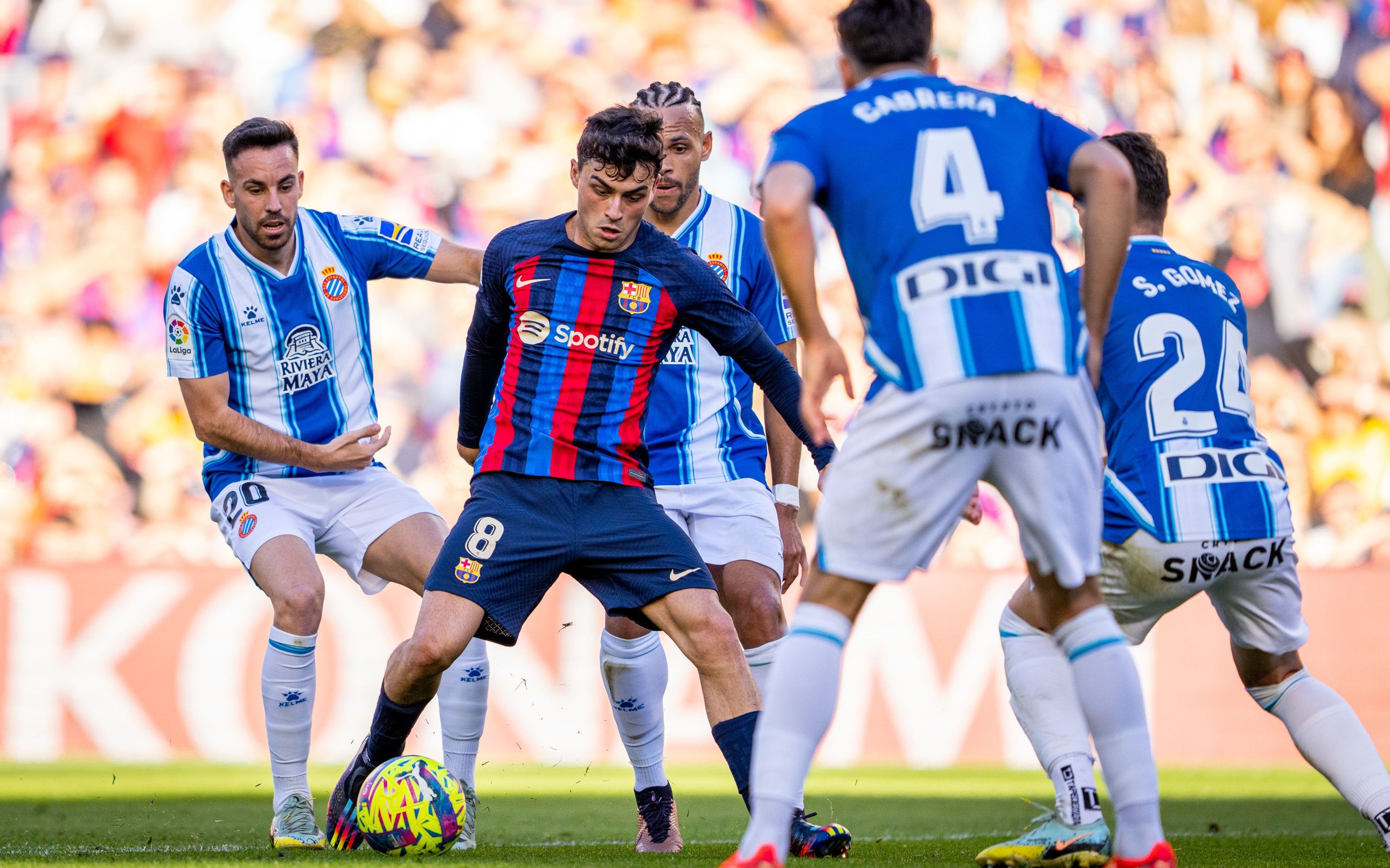 The best photos from Barça v Espanyol
