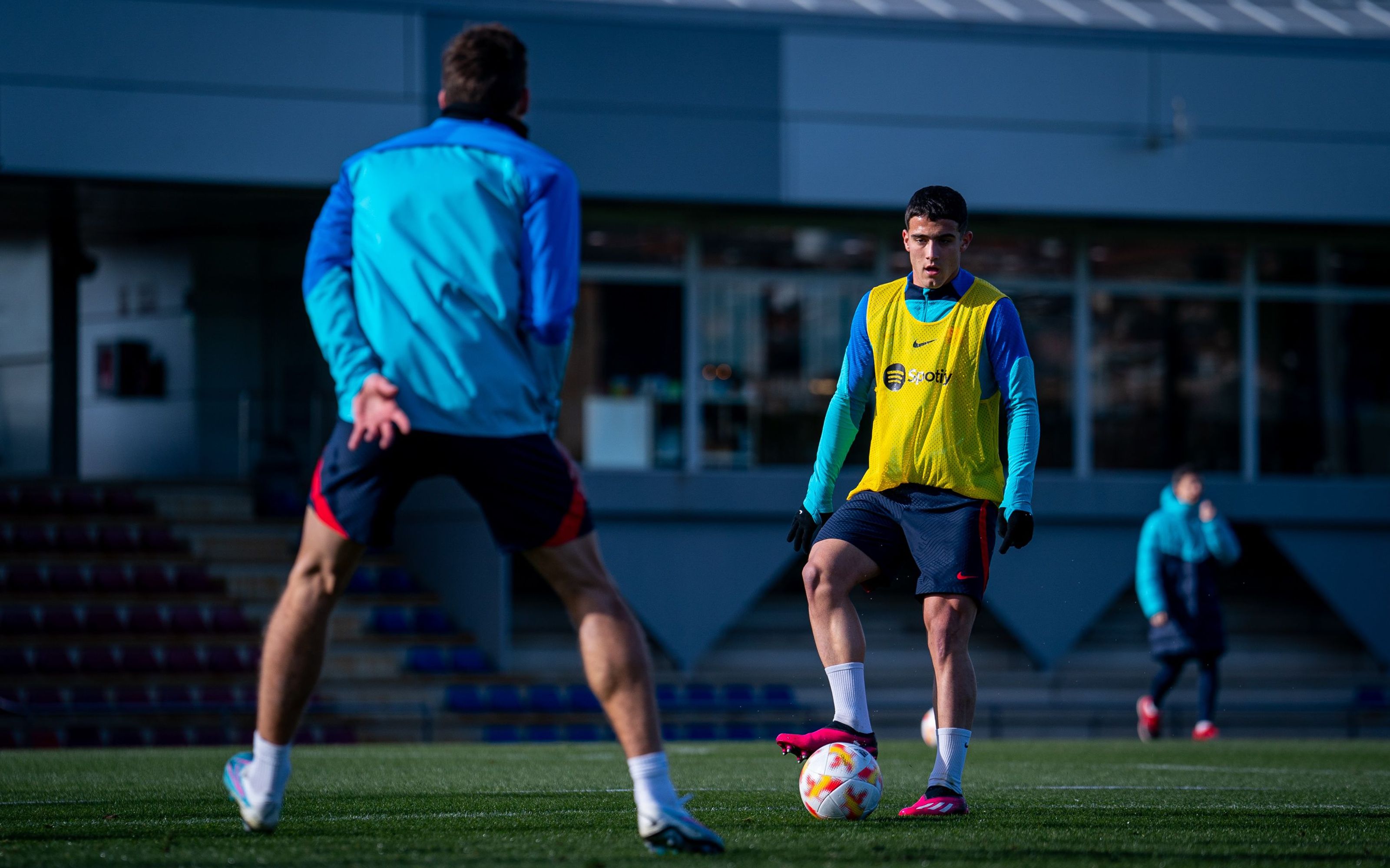 Las imágenes del entrenamiento