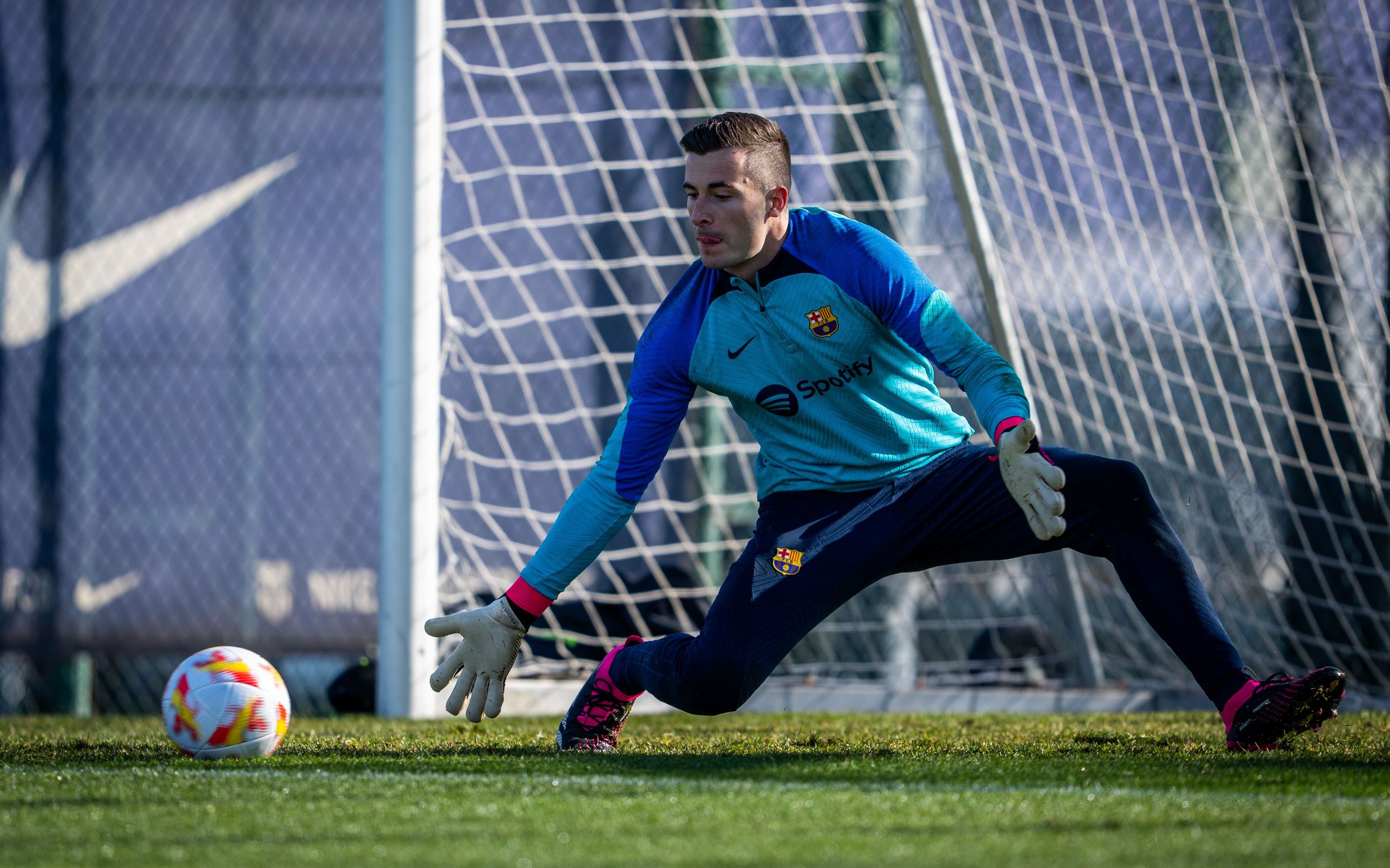 L'entraînement, en images