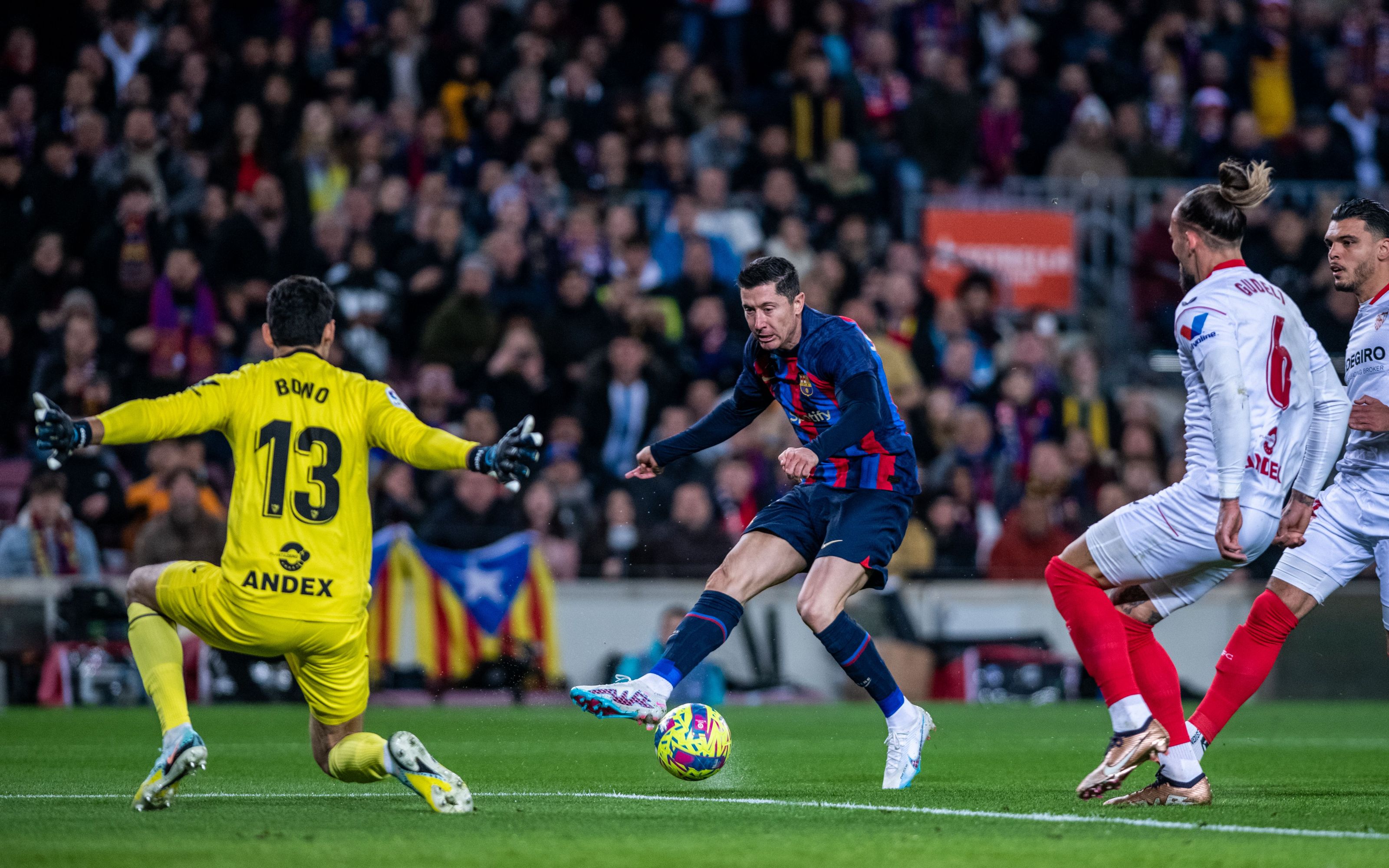 The best photos from the win over Sevilla