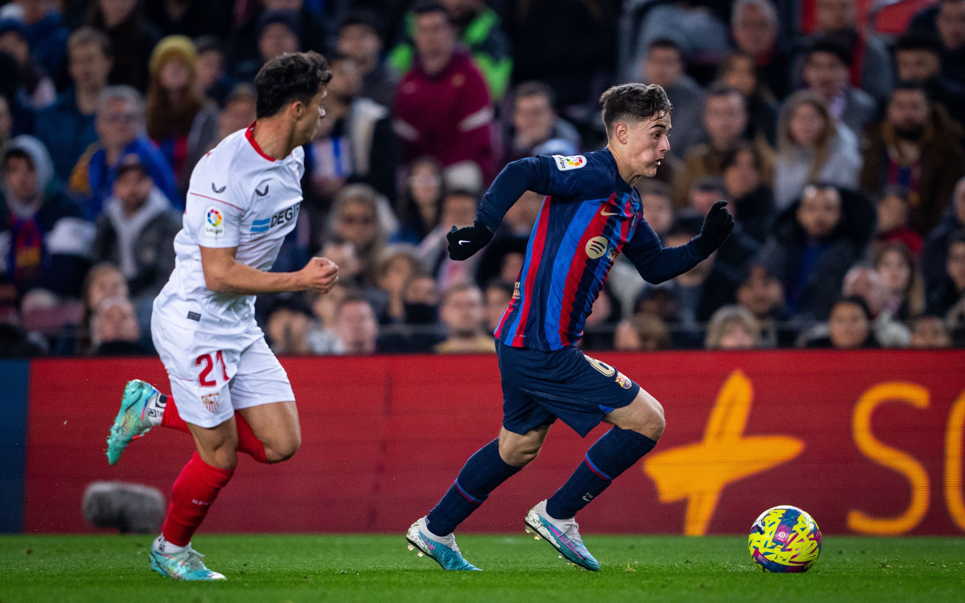 The best photos from the win over Sevilla