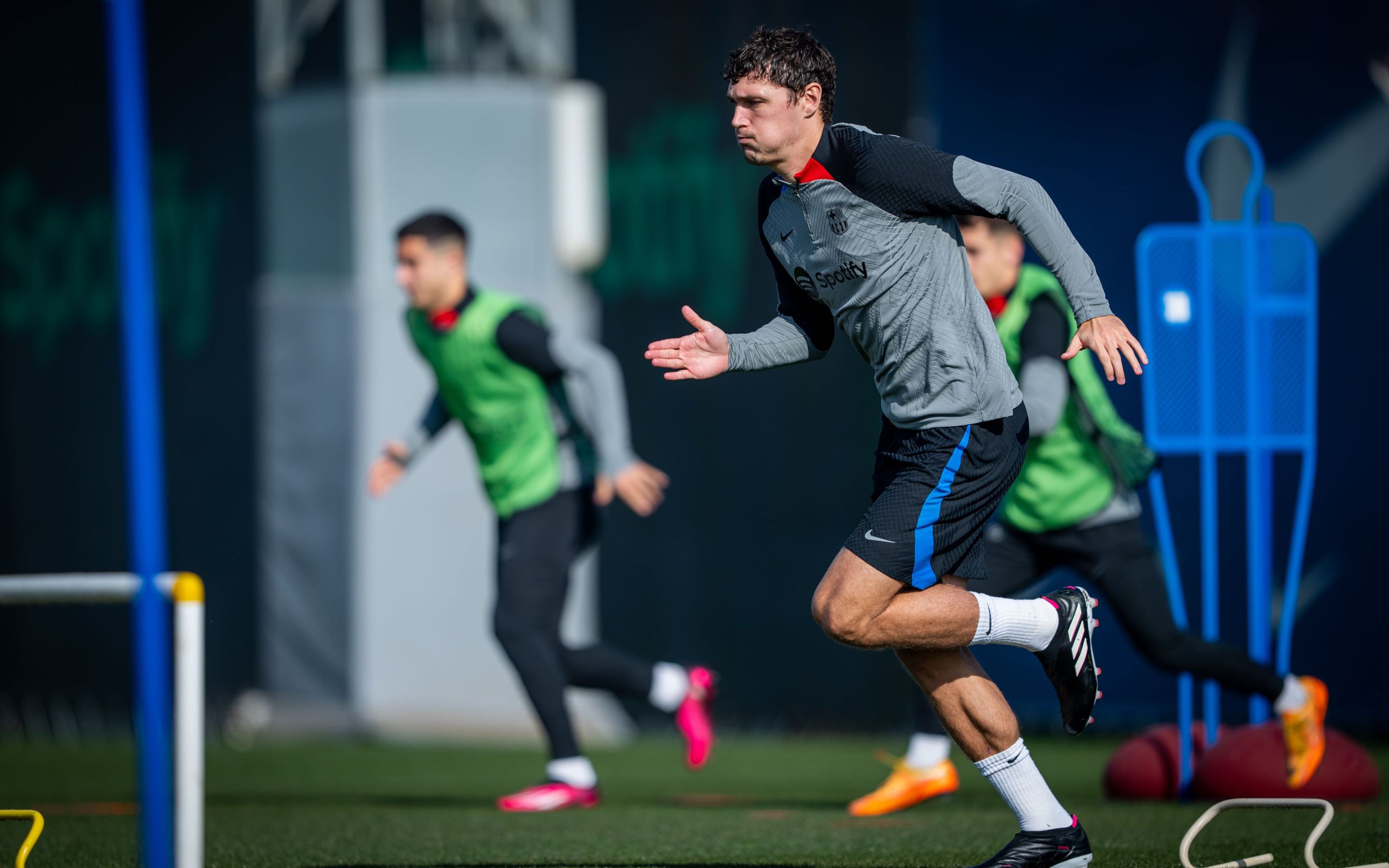 Entrenamiento previo al Barça-Manchester United (15-02-23)