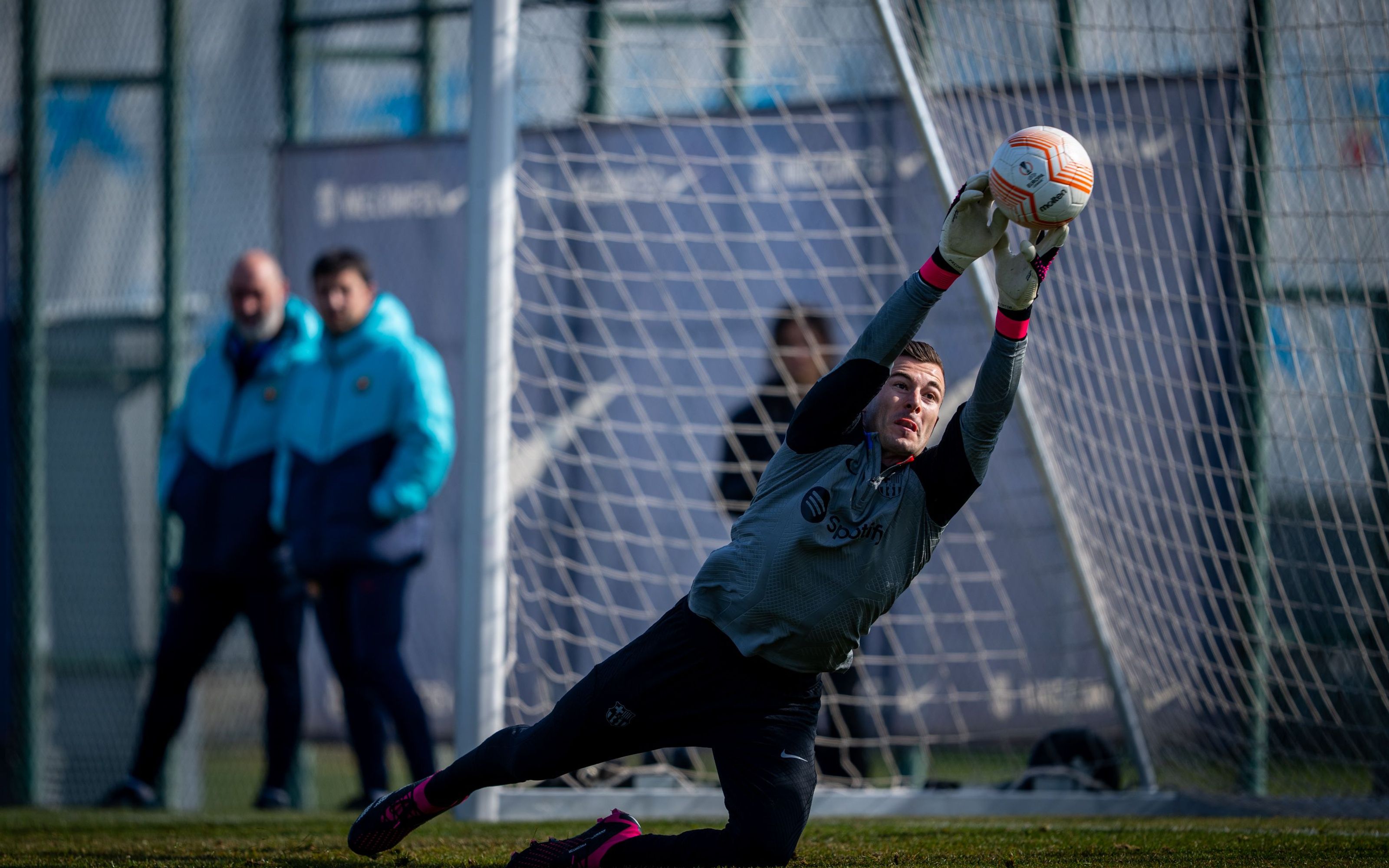 Entrenamiento previo al Barça-Manchester United (15-02-23)