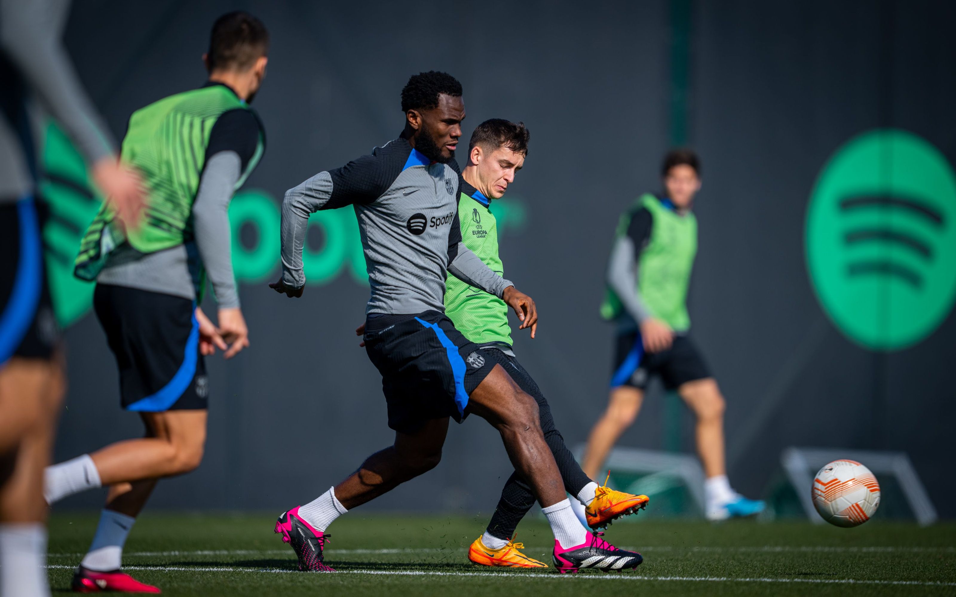 Entrenamiento previo al Barça-Manchester United (15-02-23)