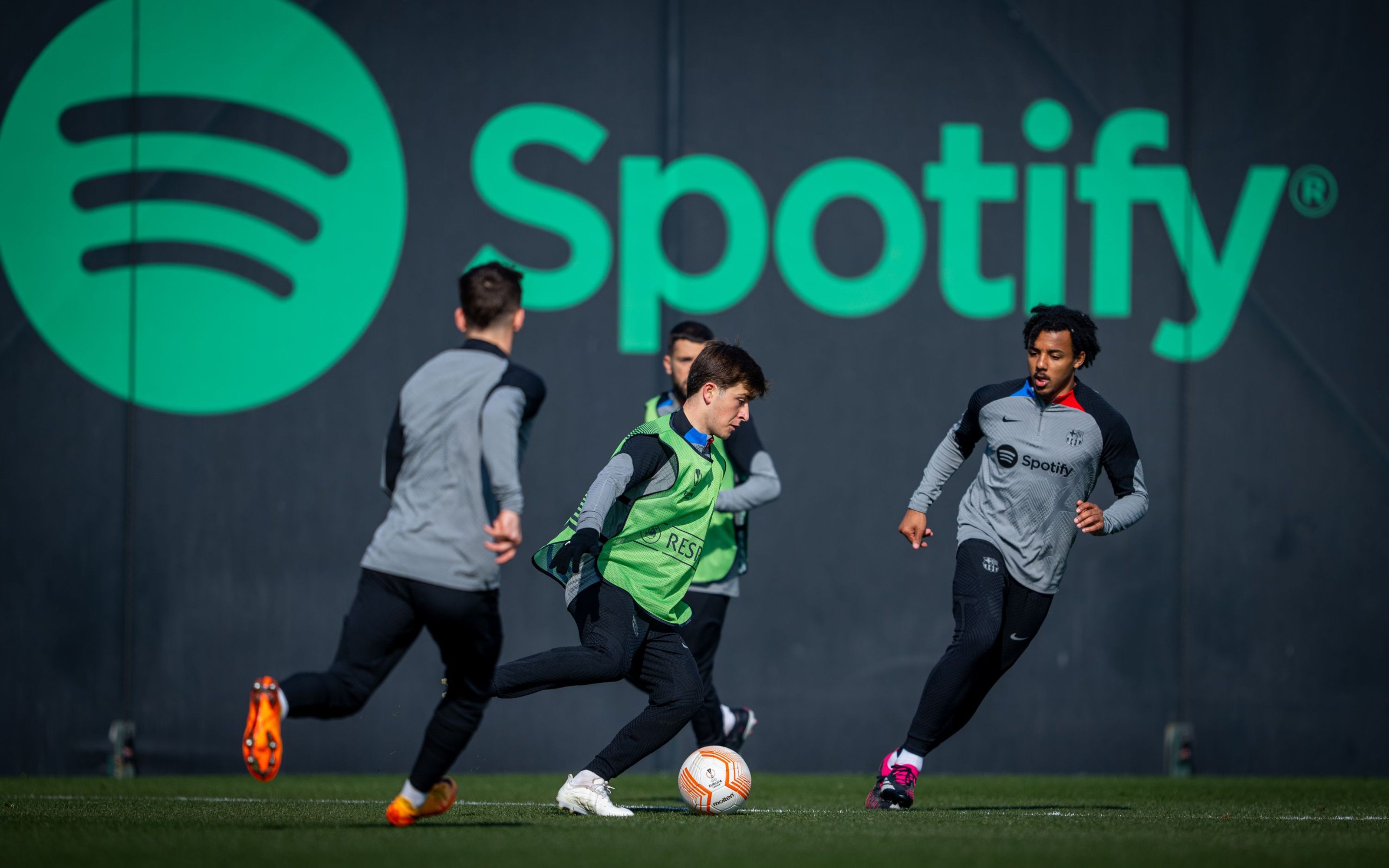 Entrenamiento previo al Barça-Manchester United (15-02-23)