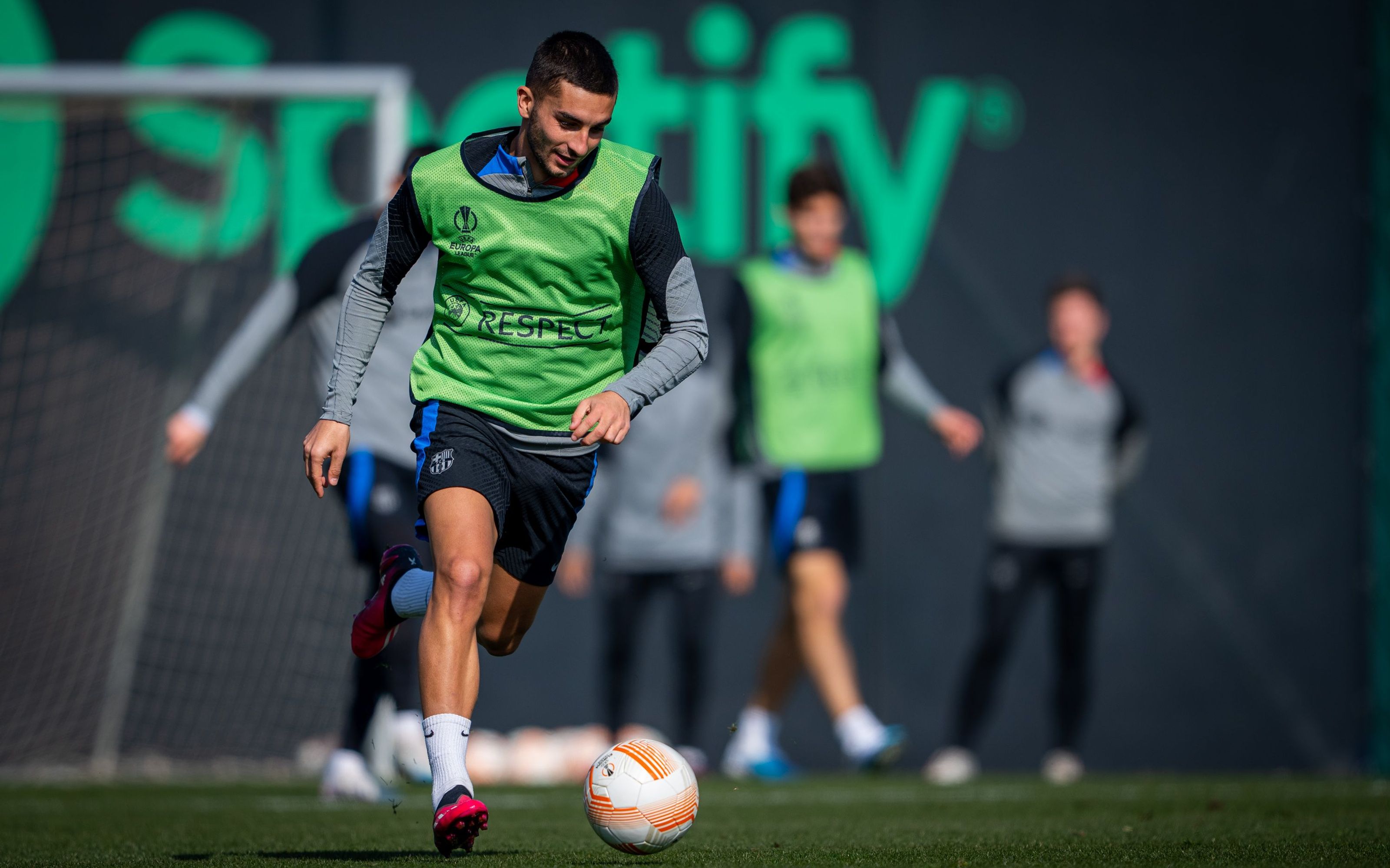 Entrenamiento previo al Barça-Manchester United (15-02-23)